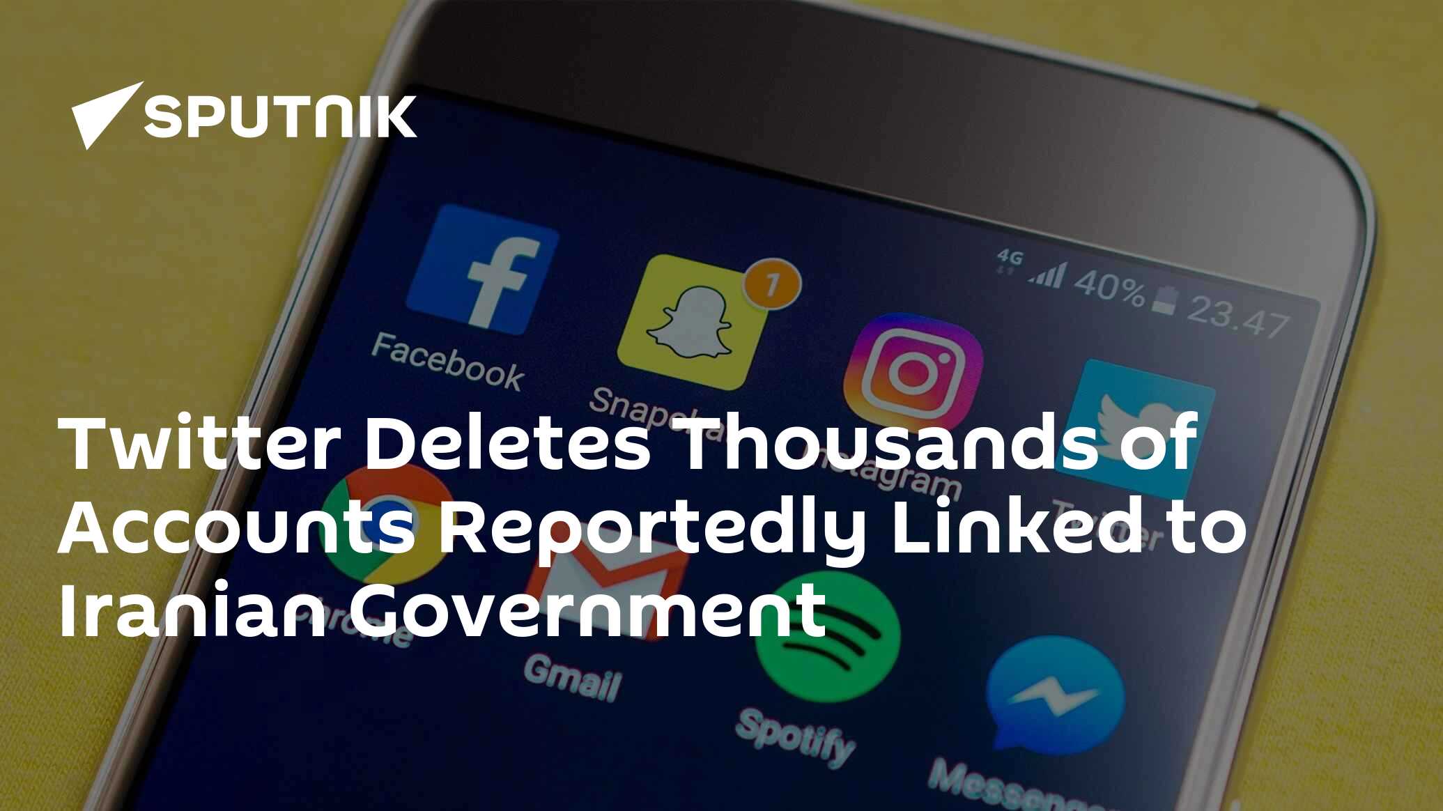 Twitter Deletes Thousands of Accounts Reportedly Linked to Iranian ...