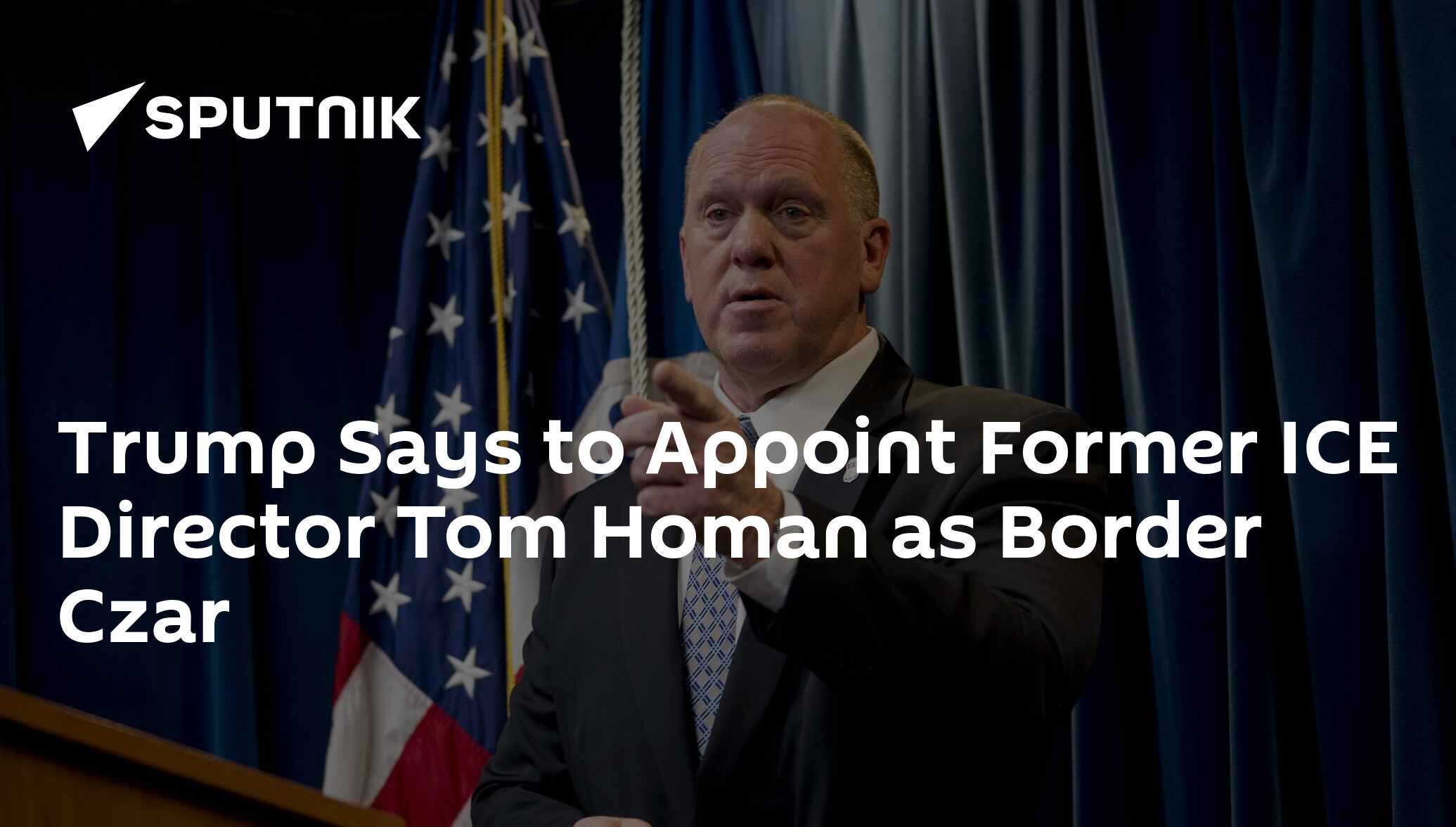 Trump Says To Appoint Former Ice Director Tom Homan As Border Czar 14
