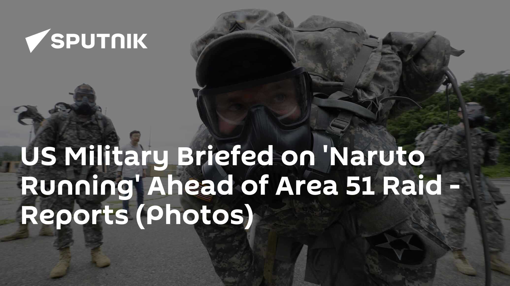 US Military Briefed on 'Naruto Running' Ahead of Area 51 Raid - Reports ...
