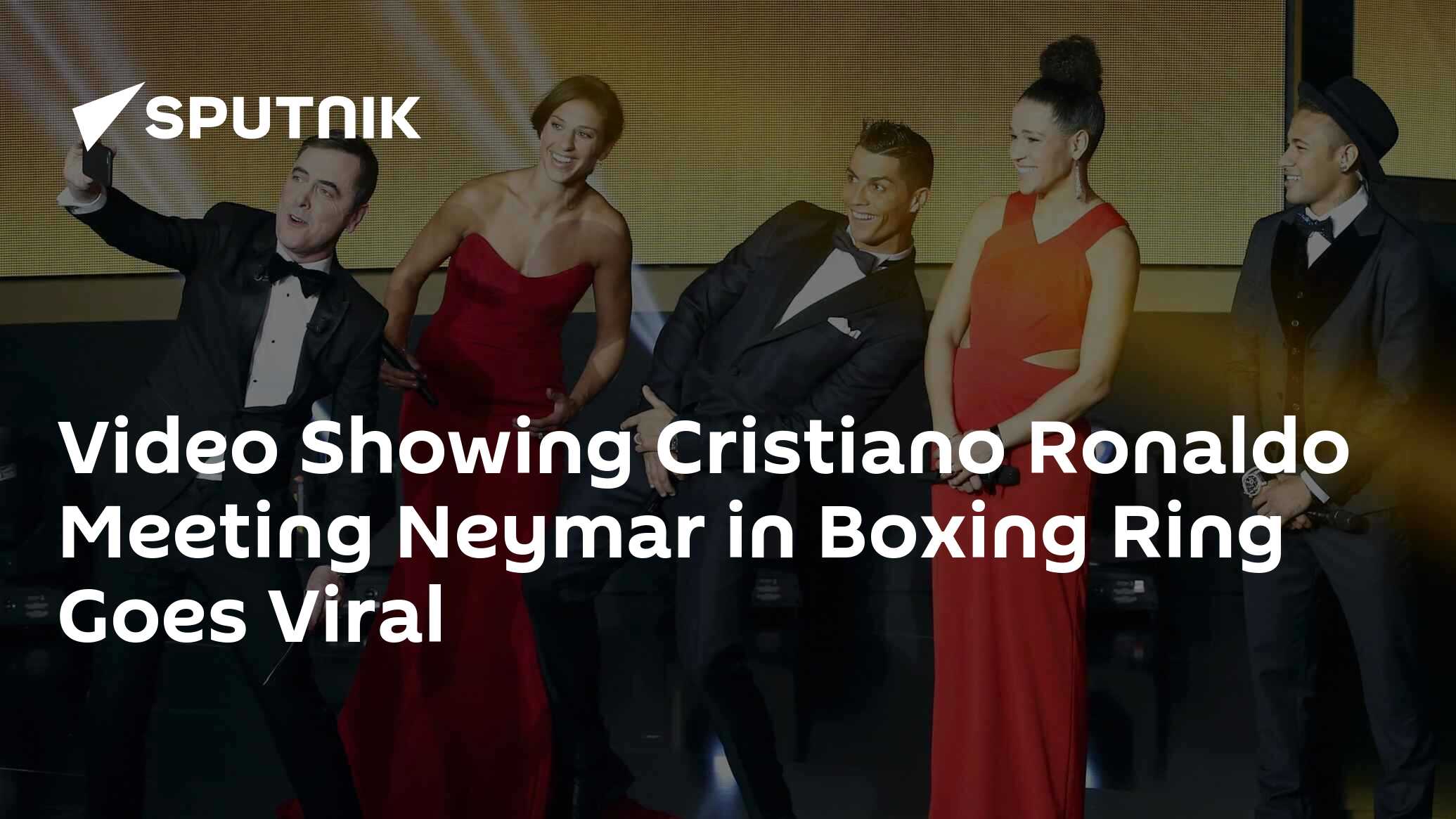 Video Showing Cristiano Ronaldo Meeting Neymar in Boxing Ring Goes ...