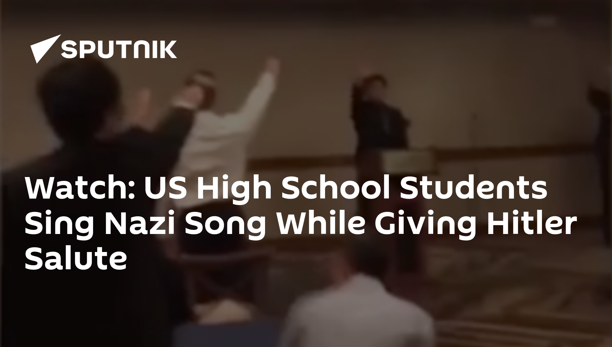 Watch: US High School Students Sing Nazi Song While Giving Hitler ...