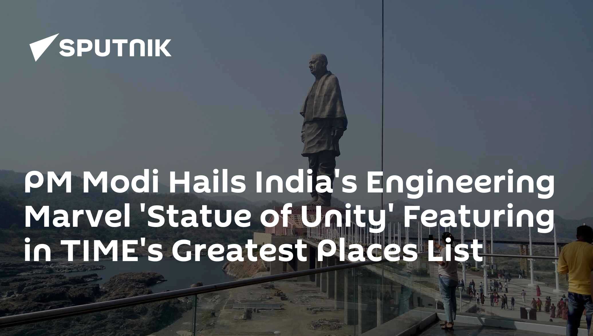 PM Modi Hails India's Engineering Marvel 'Statue of Unity' Featuring in ...