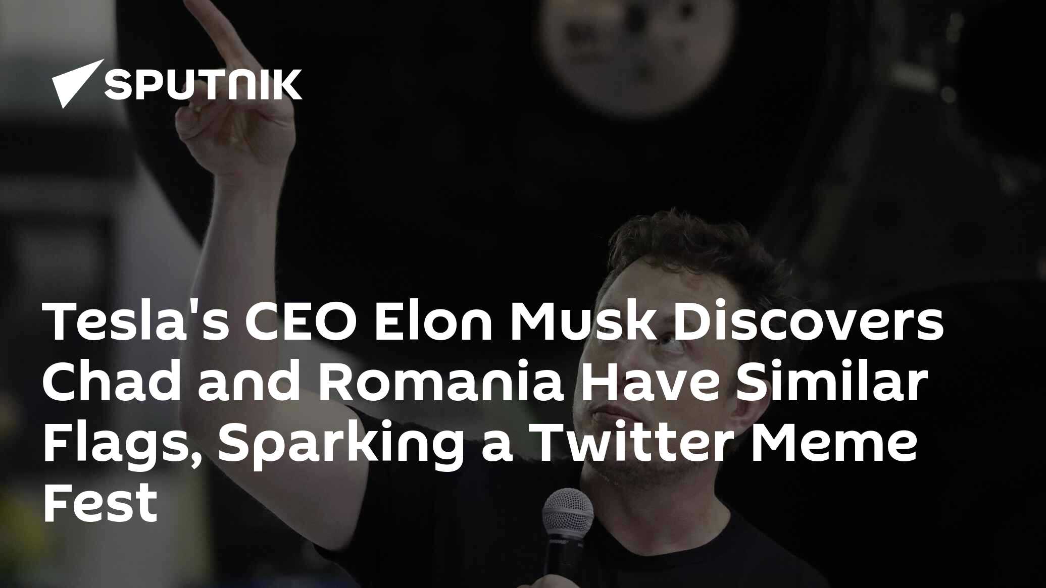 Tesla's CEO Elon Musk Discovers Chad and Romania Have Similar Flags ...