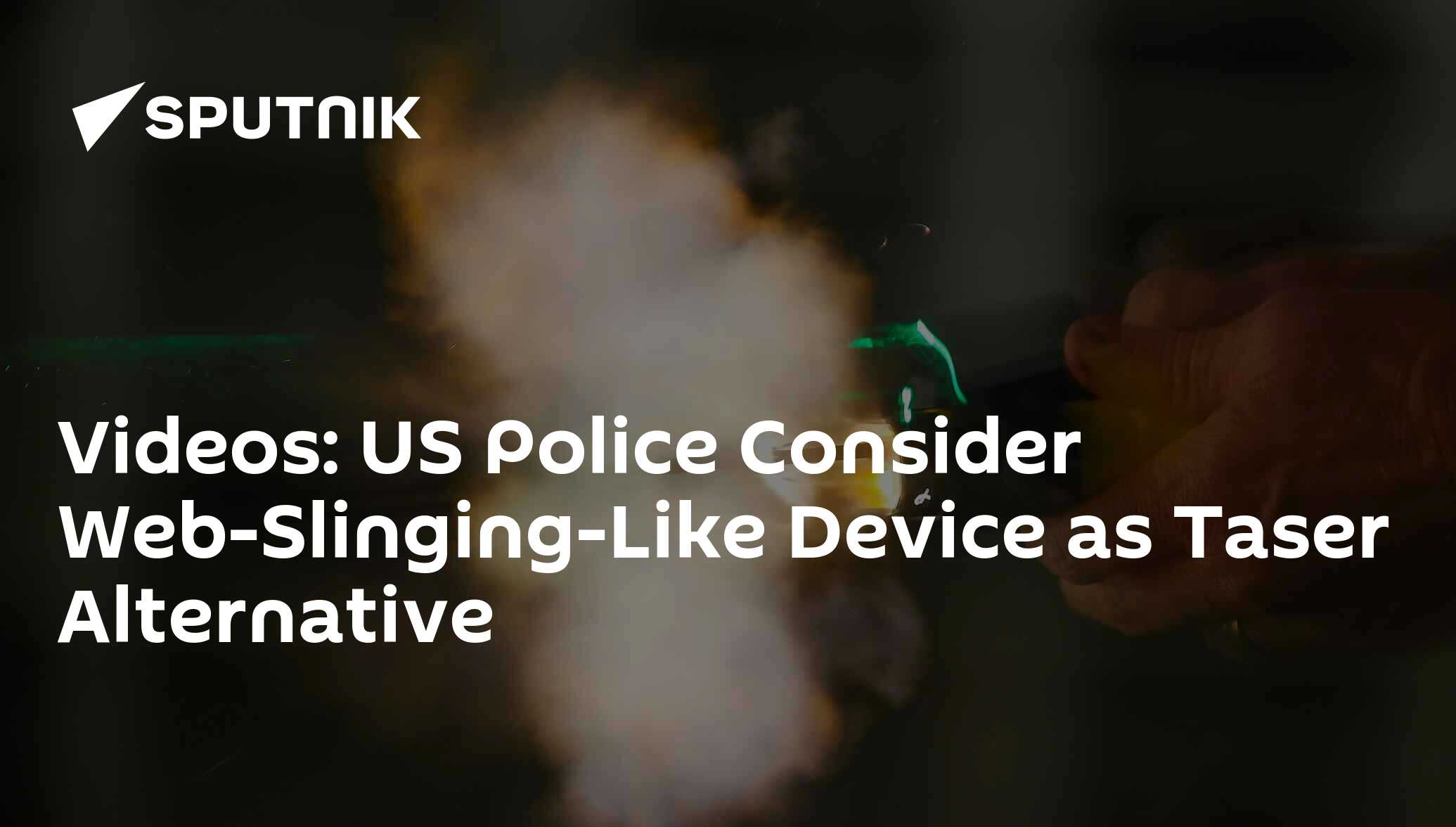 Videos: US Police Consider Web-Slinging-Like Device as Taser ...