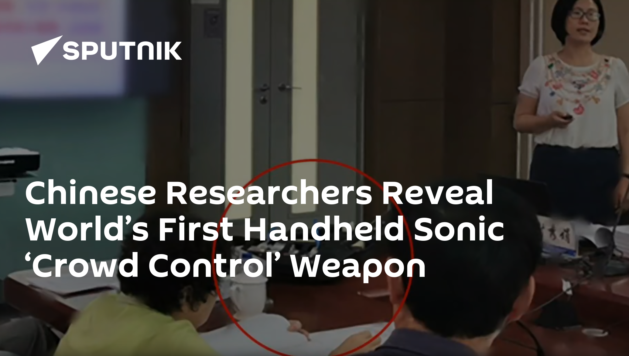 Chinese Researchers Reveal World’s First Handheld Sonic ‘Crowd Control ...