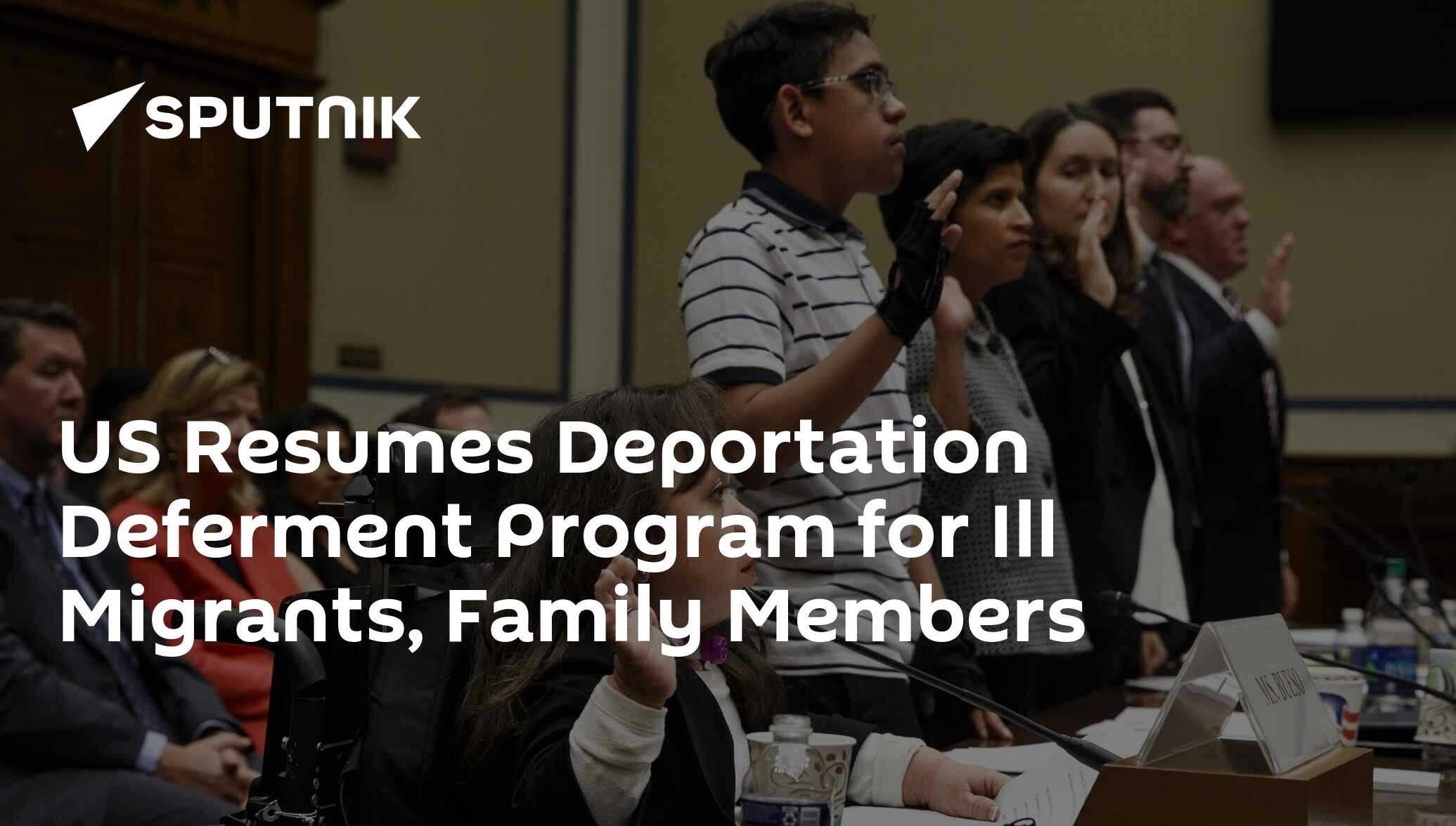US Resumes Deportation Deferment Program for Ill Migrants, Family ...