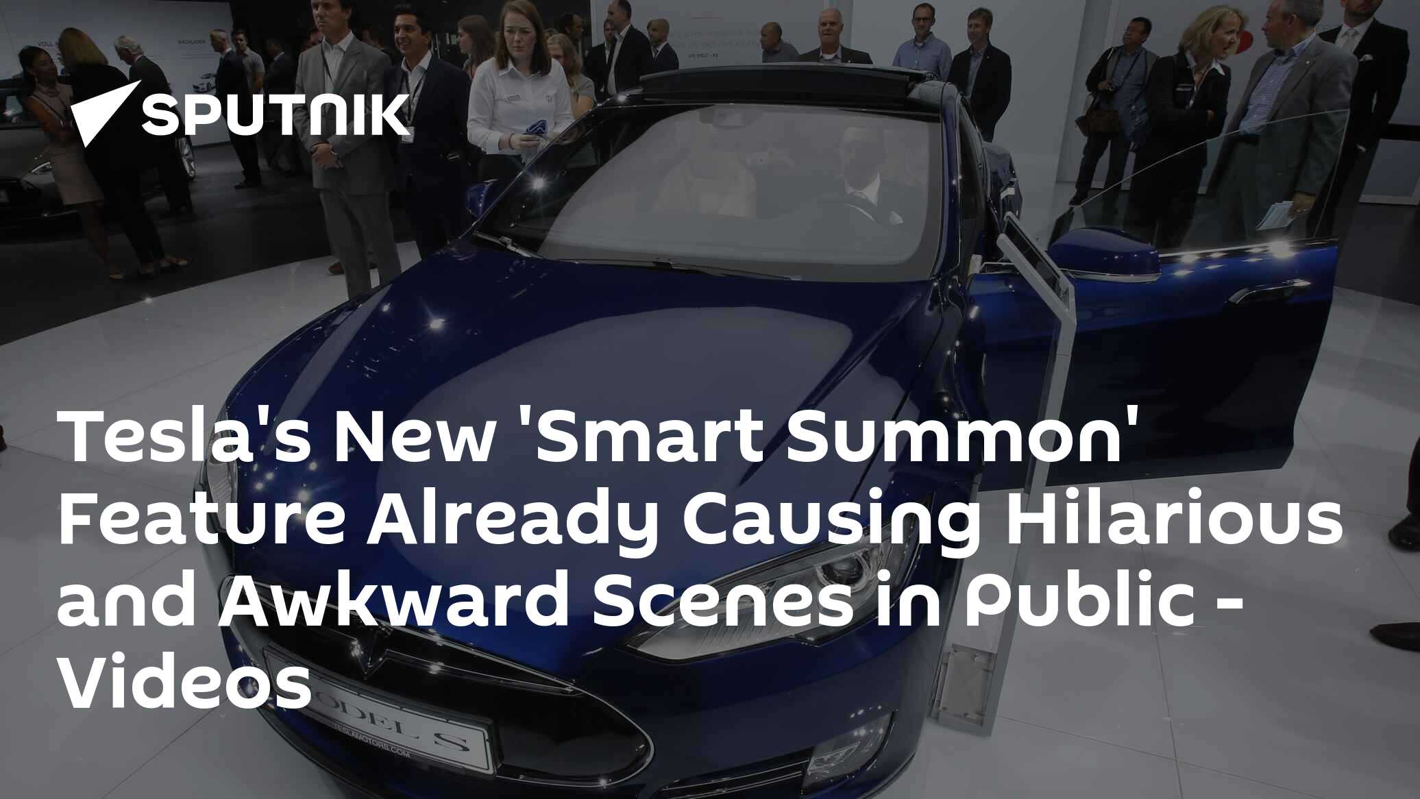 Tesla's New 'Smart Summon' Feature Already Causing Hilarious and ...