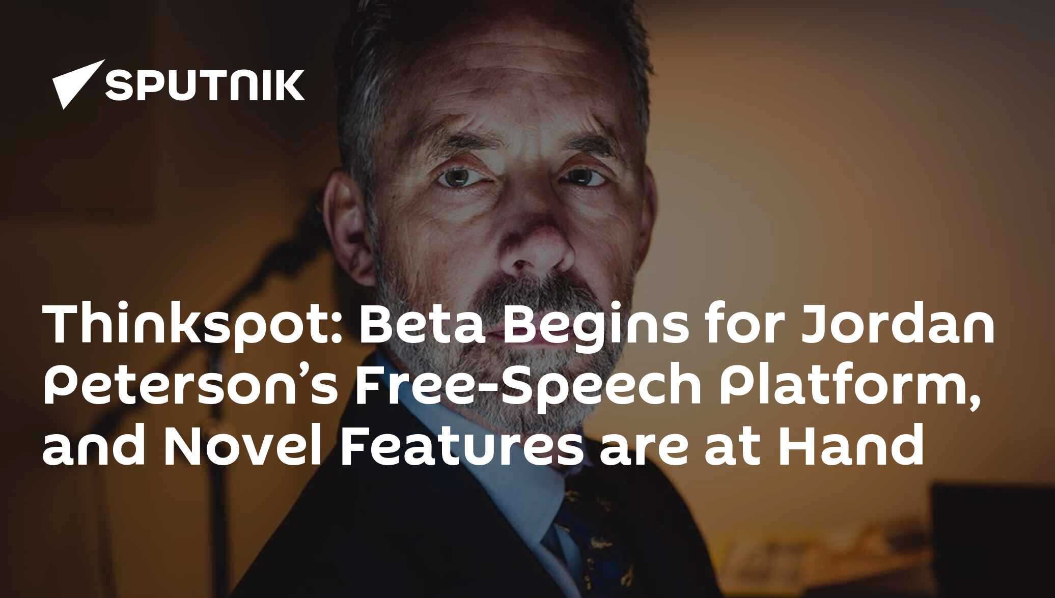 Thinkspot: Beta Begins for Jordan Peterson’s Free-Speech Platform, and Novel Features are at Hand