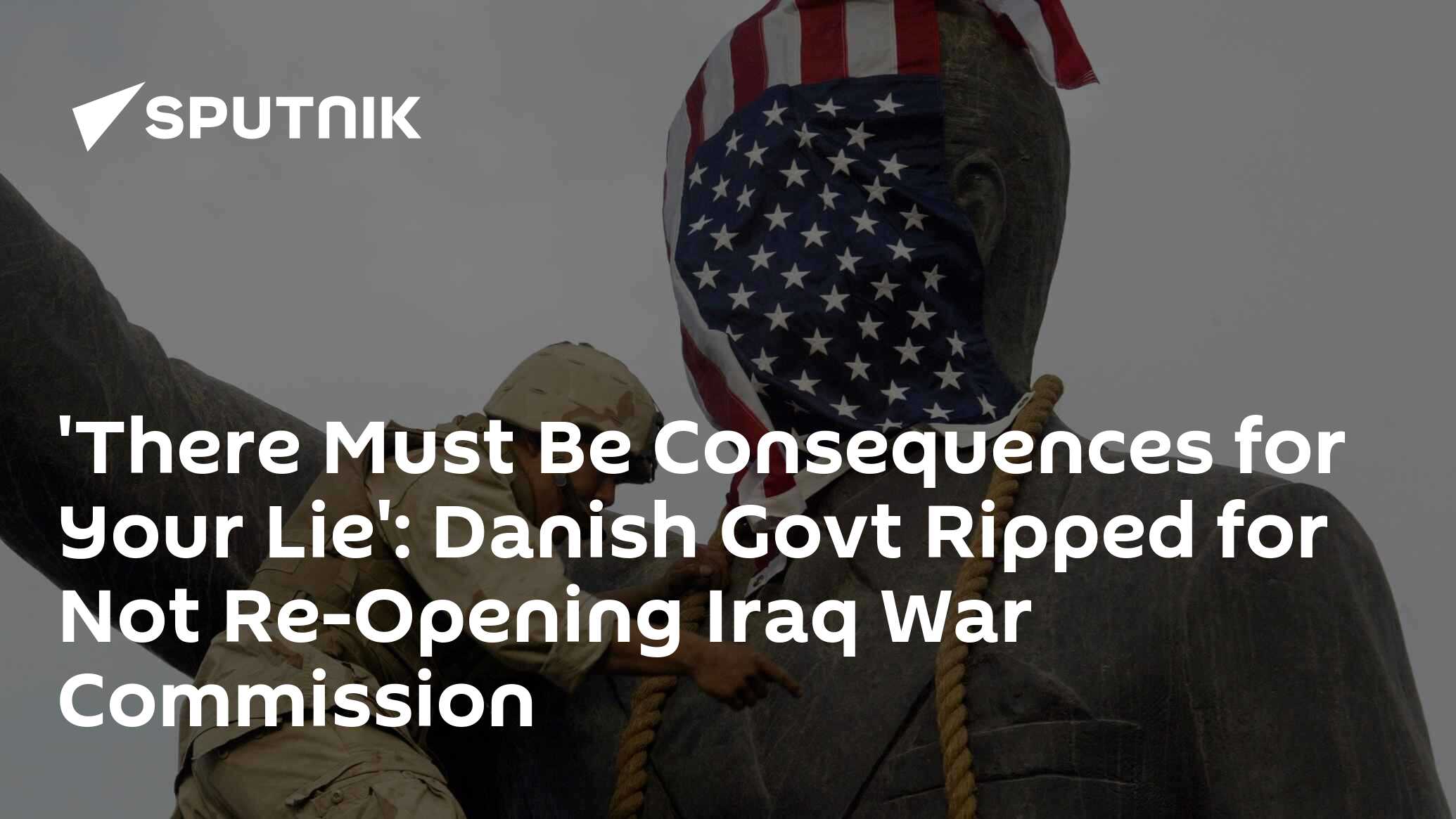 'There Must Be Consequences for Your Lie': Danish Govt Ripped for Not ...