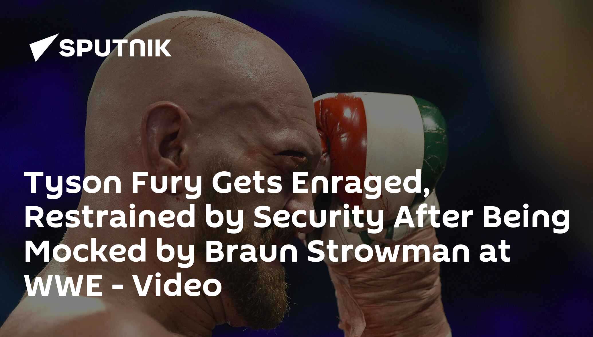 Tyson Fury Gets Enraged, Restrained by Security After Being Mocked by ...