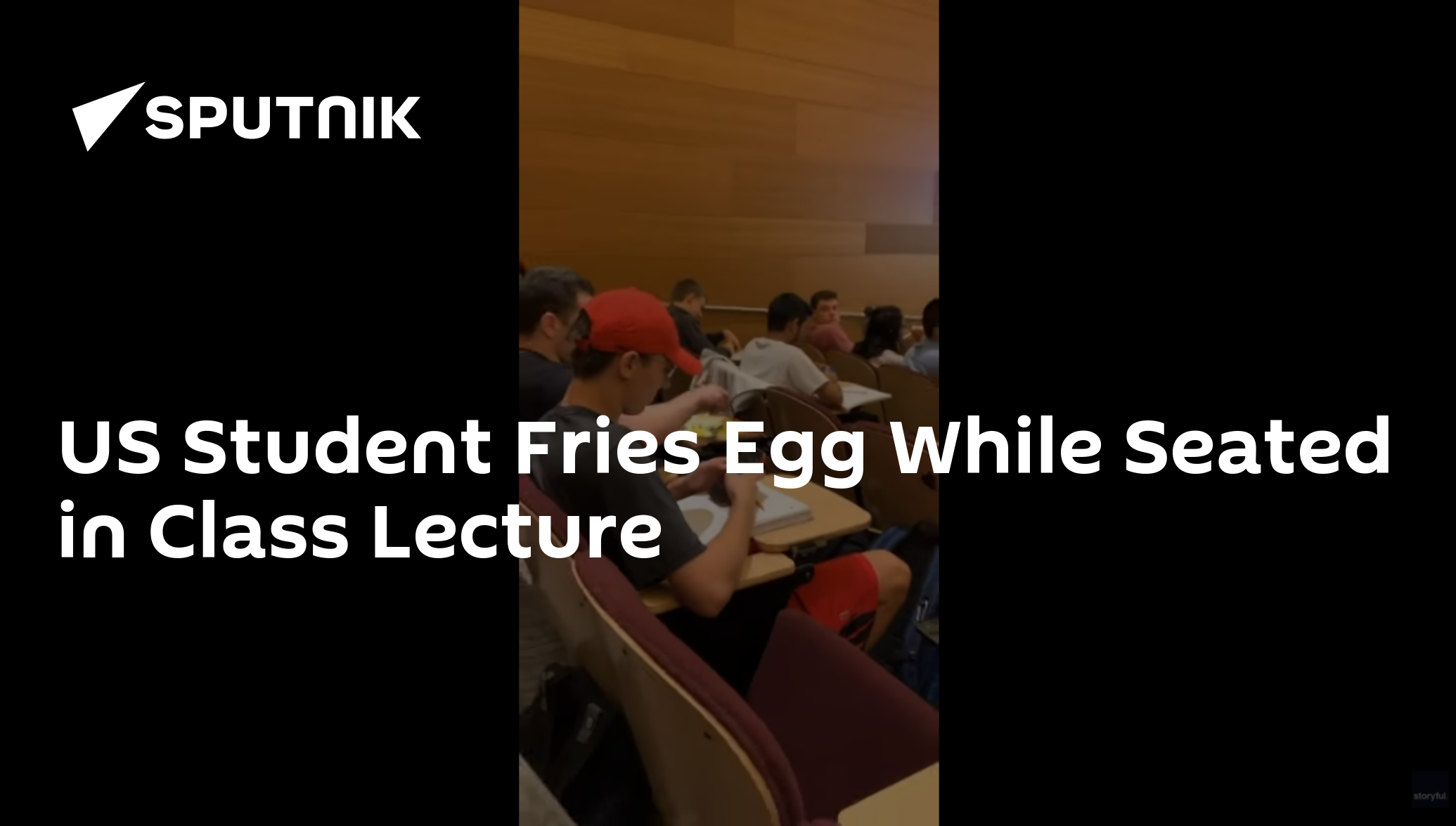 US Student Fries Egg While Seated in Class Lecture - 07.10.2019 ...
