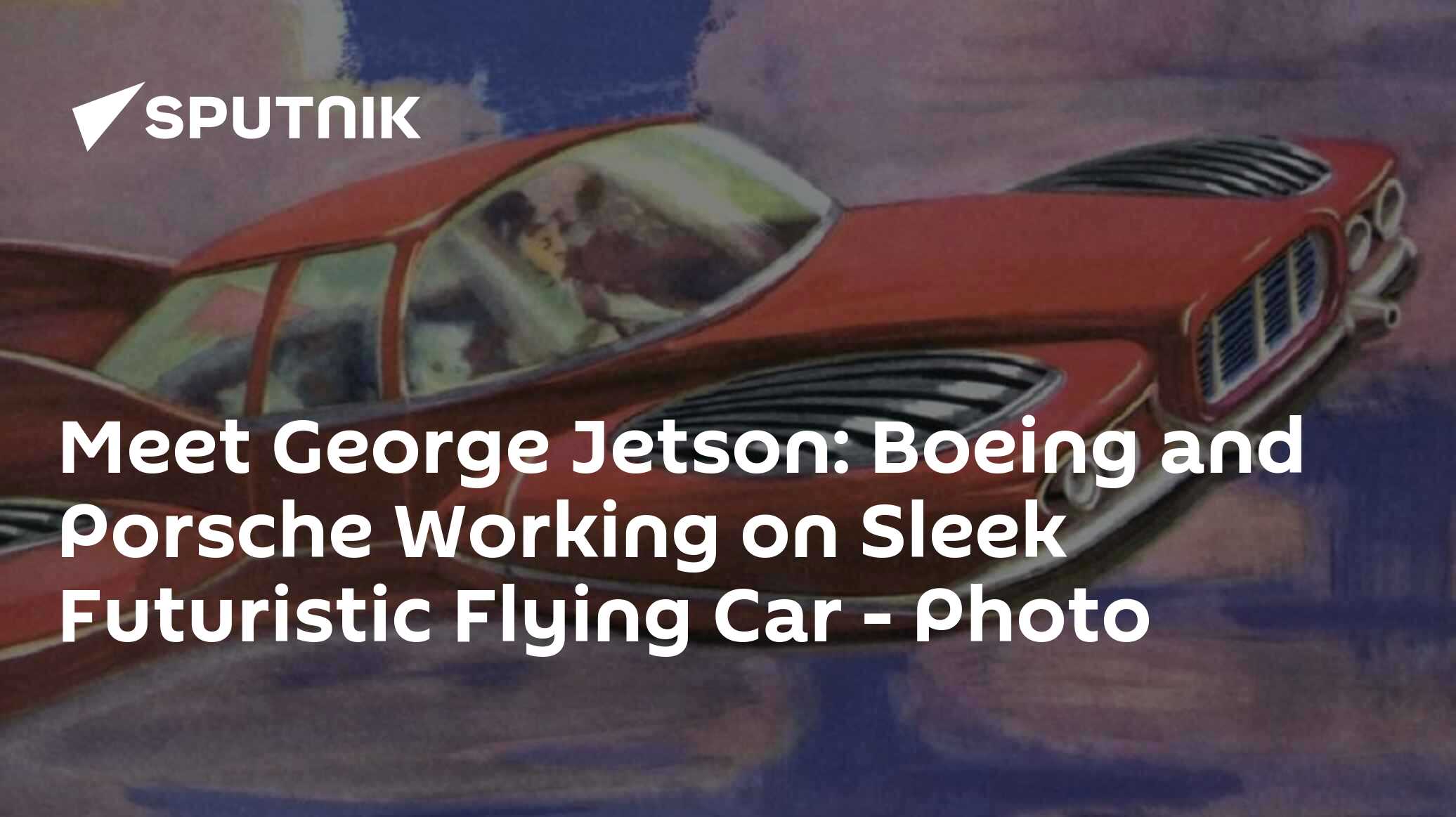 Meet George Jetson: Boeing and Porsche Working on Sleek Futuristic ...