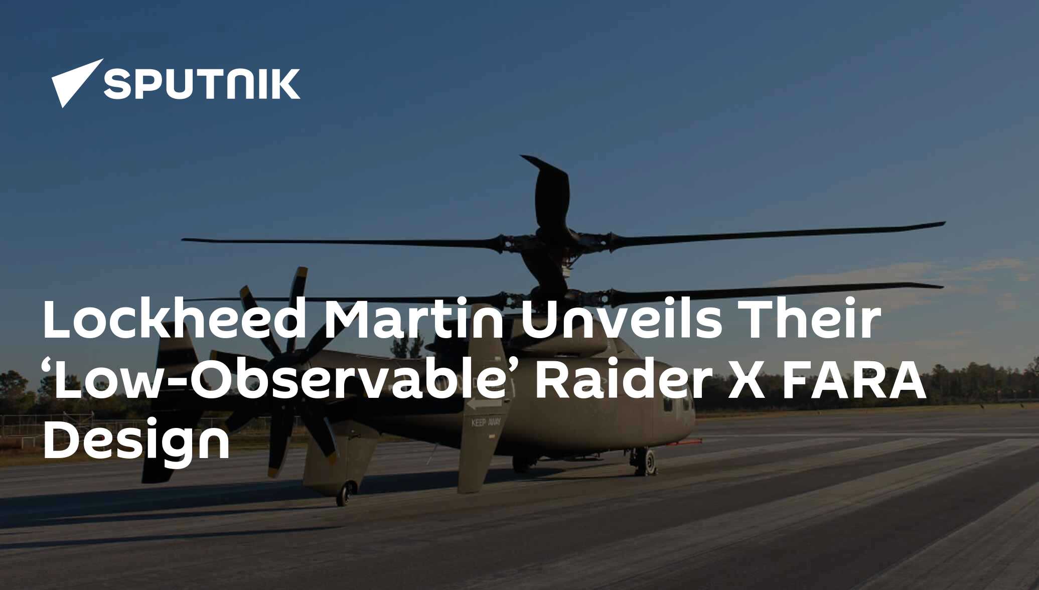 Lockheed Martin Unveils Their ‘Low-Observable’ Raider X FARA Design ...