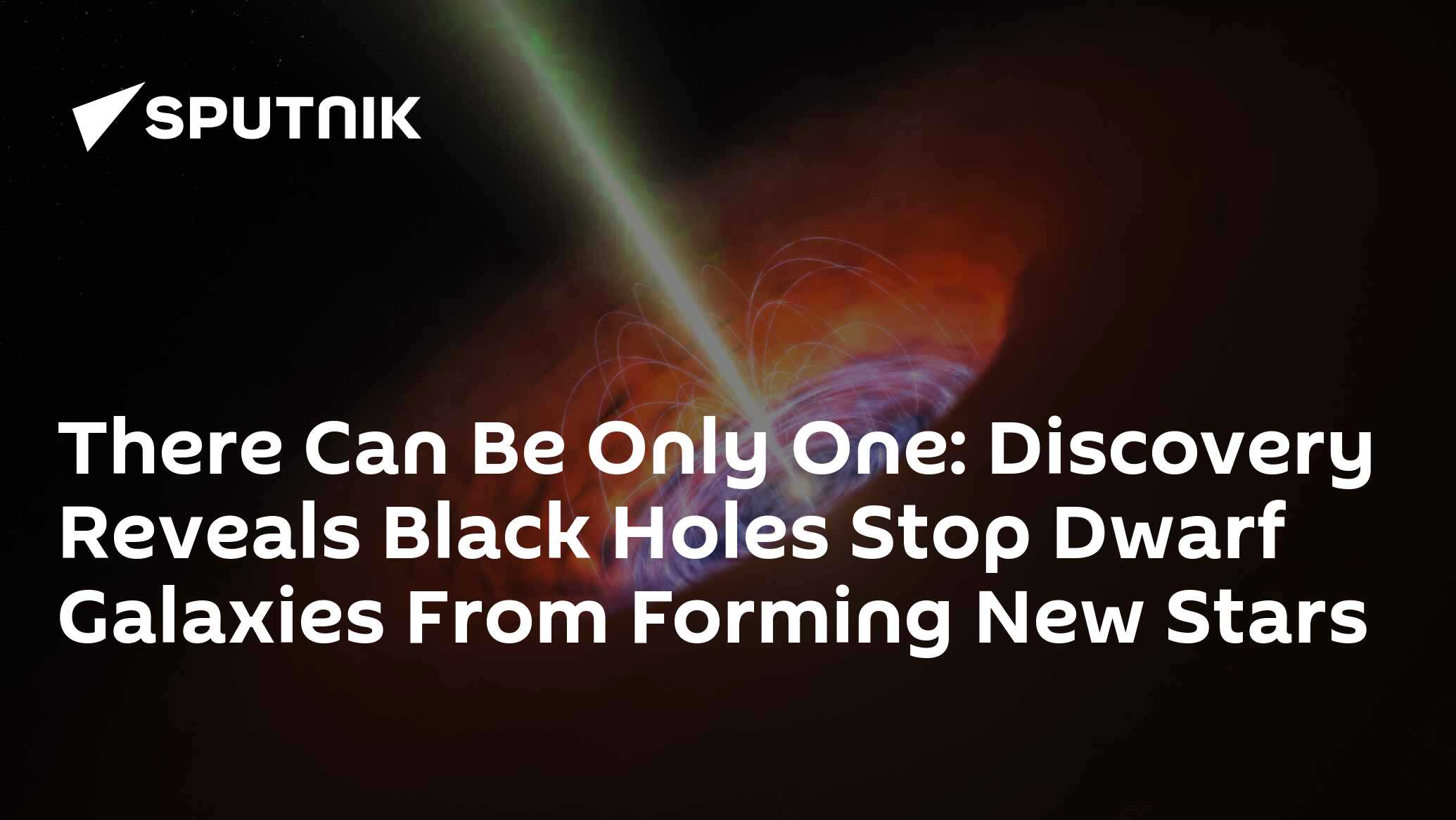 There Can Be Only One: Discovery Reveals Black Holes Stop Dwarf ...