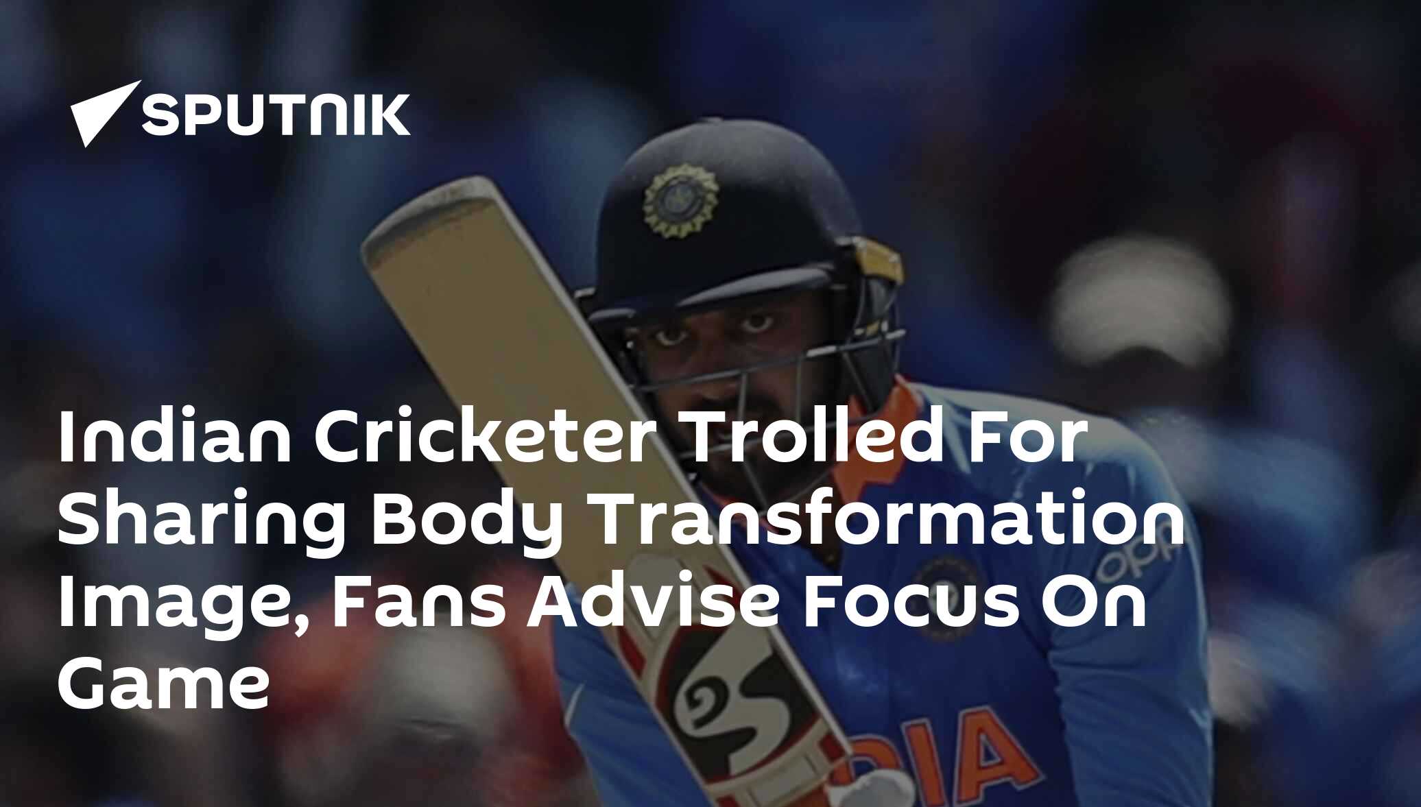 Indian Cricketer Trolled For Sharing Body Transformation Image, Fans ...