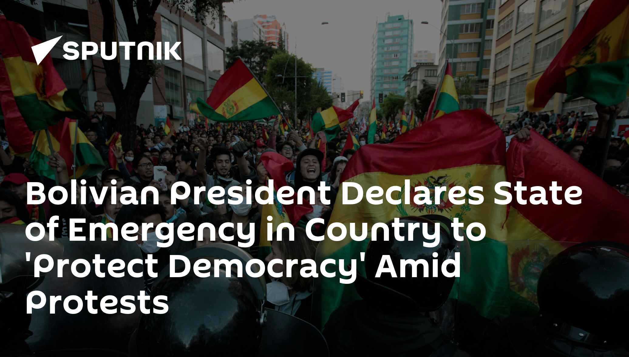 Bolivian President Declares State of Emergency in Country to 'Protect ...