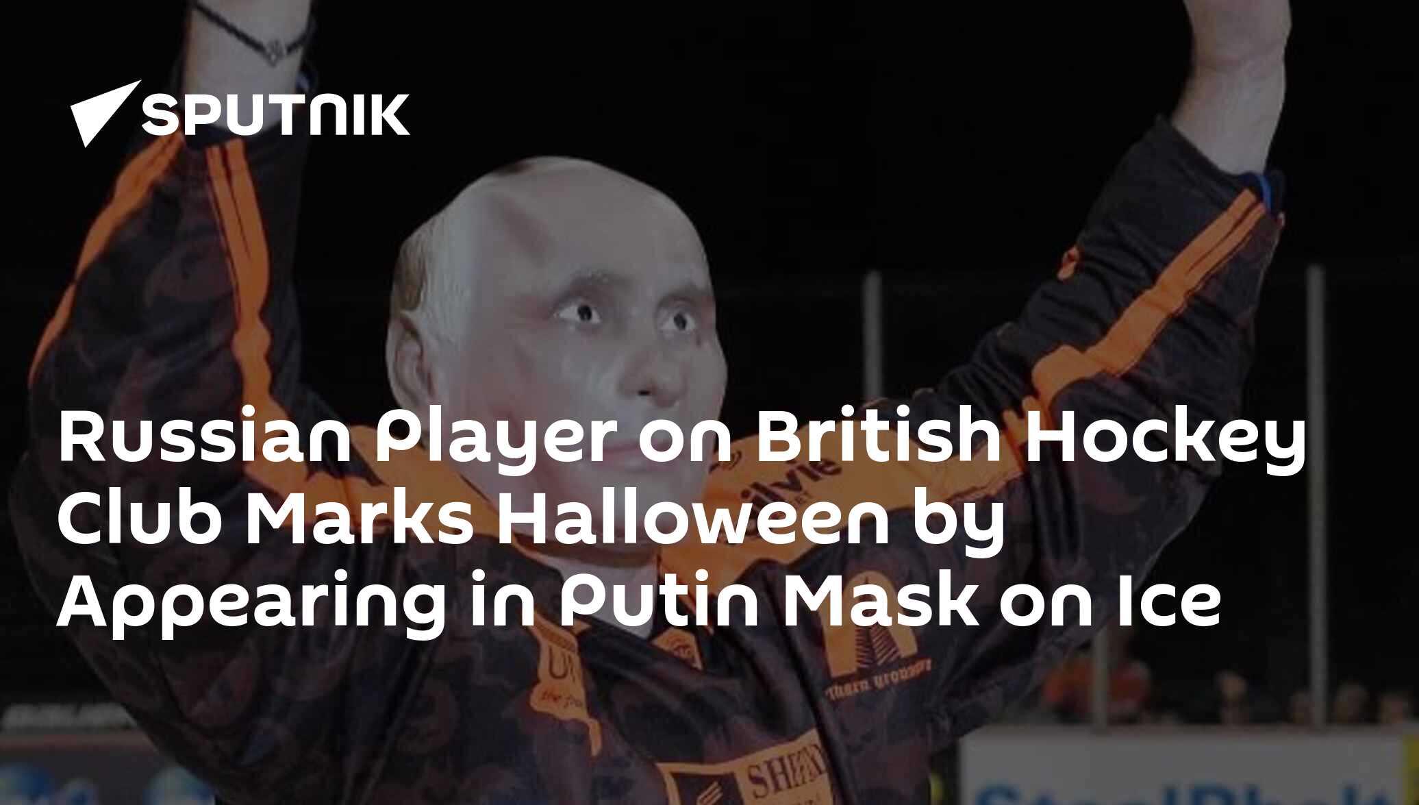 Russian Player on British Hockey Club Marks Halloween by Appearing in ...