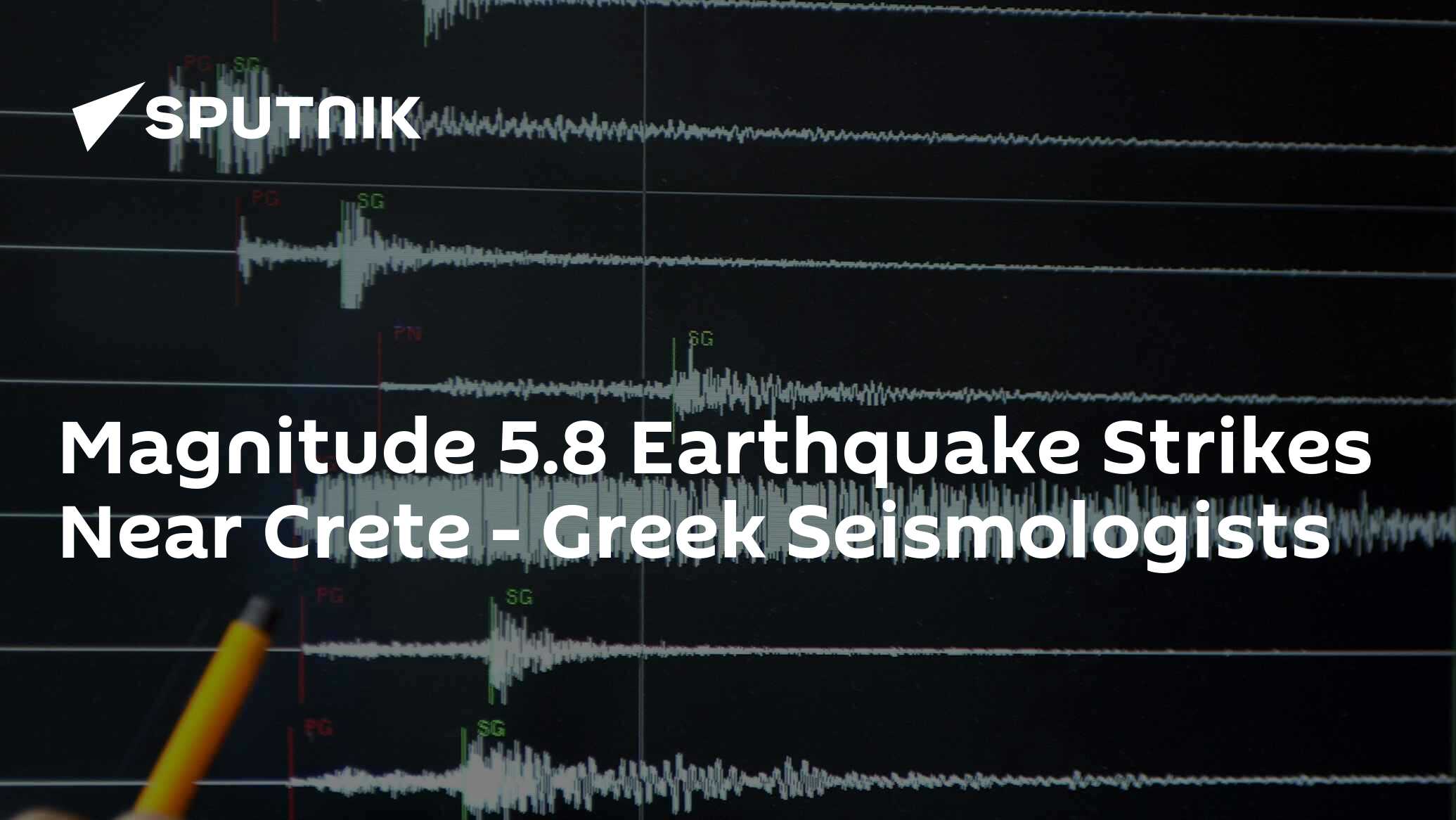 Magnitude 5.8 Earthquake Strikes Near Crete - Greek Seismologists - 27. ...