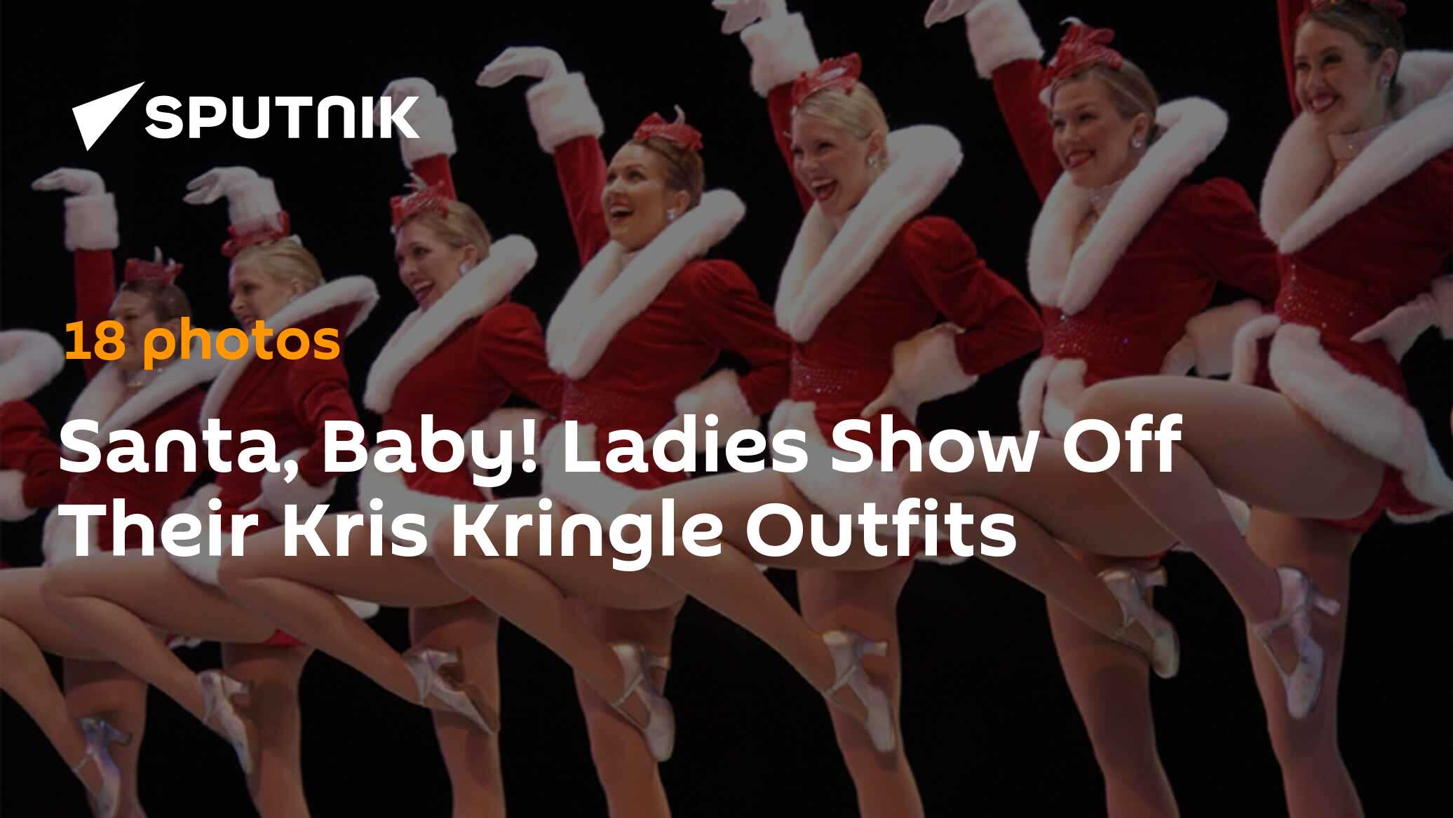 Santa, Baby! Ladies Show Off Their Kris Kringle Outfits