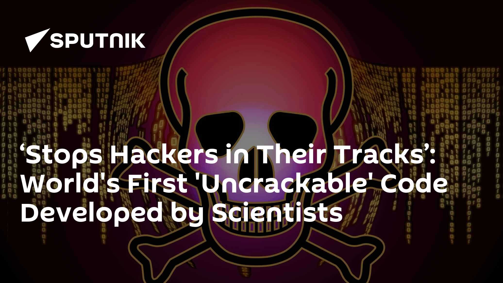 ‘Stops Hackers in Their Tracks’: World's First 'Uncrackable' Code ...