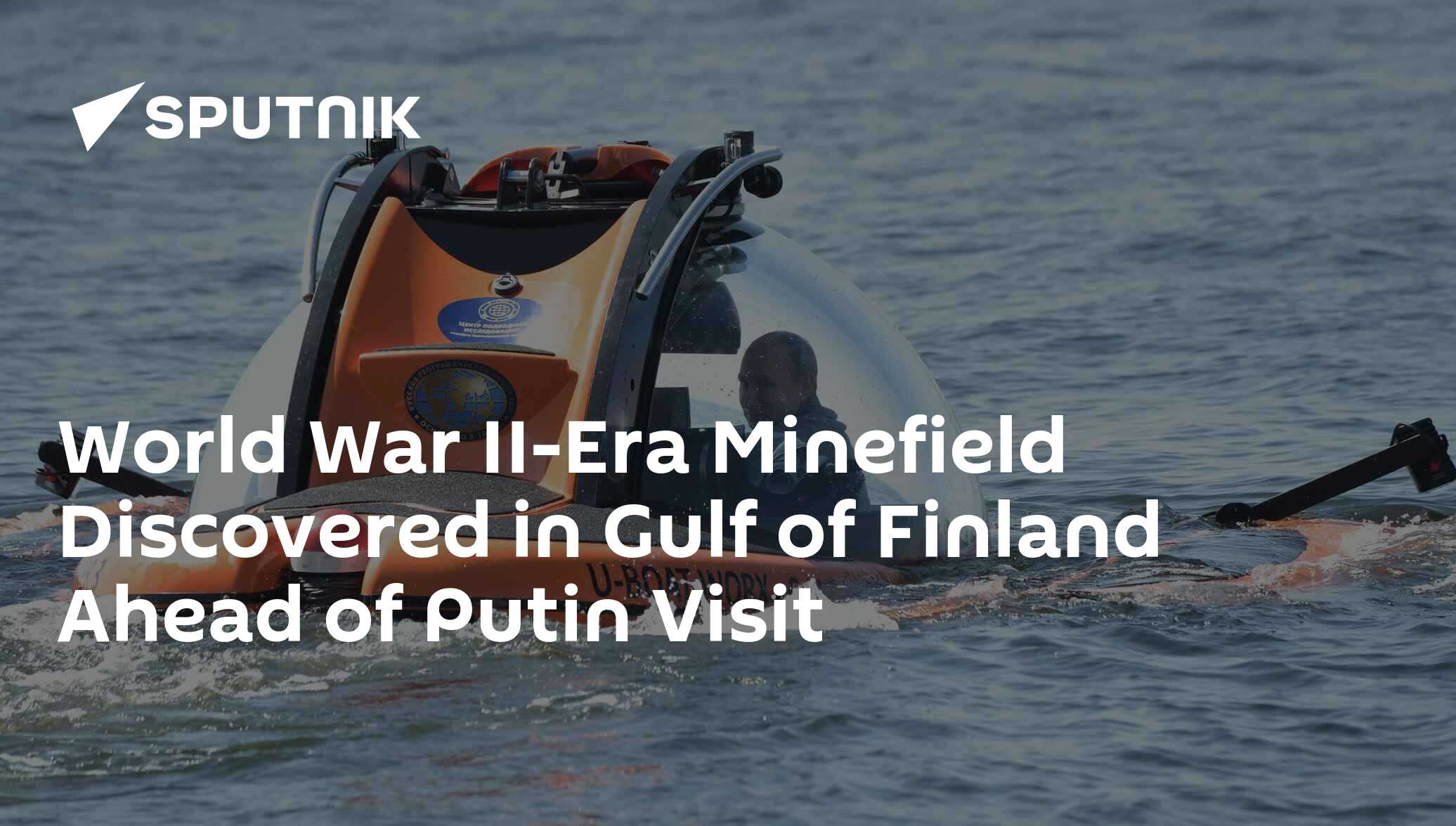 World War II-Era Minefield Discovered in Gulf of Finland Ahead of Putin ...