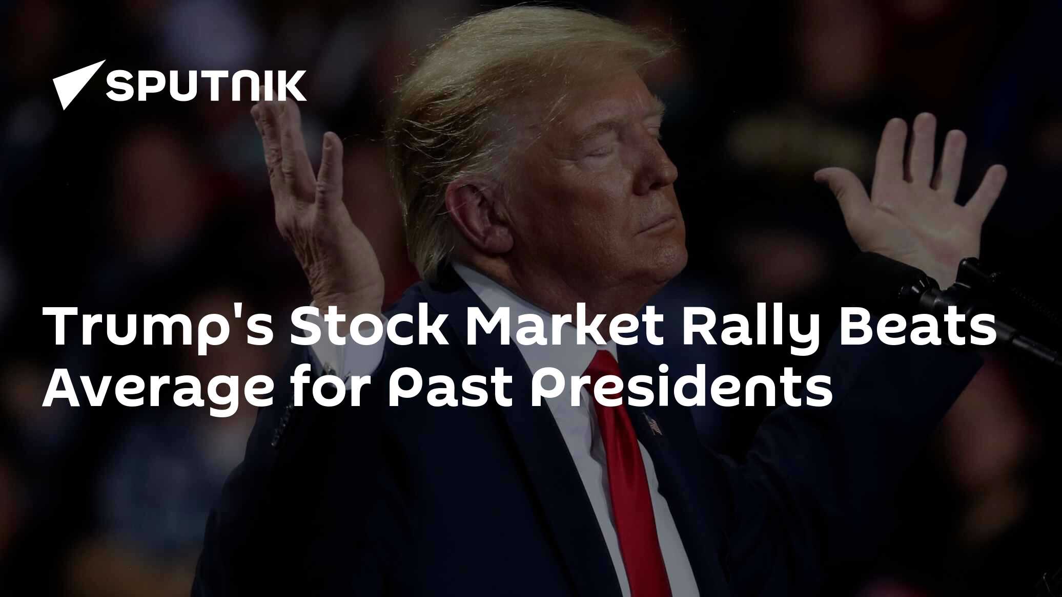 Trump's Stock Market Rally Beats Average for Past Presidents - 27.12. ...