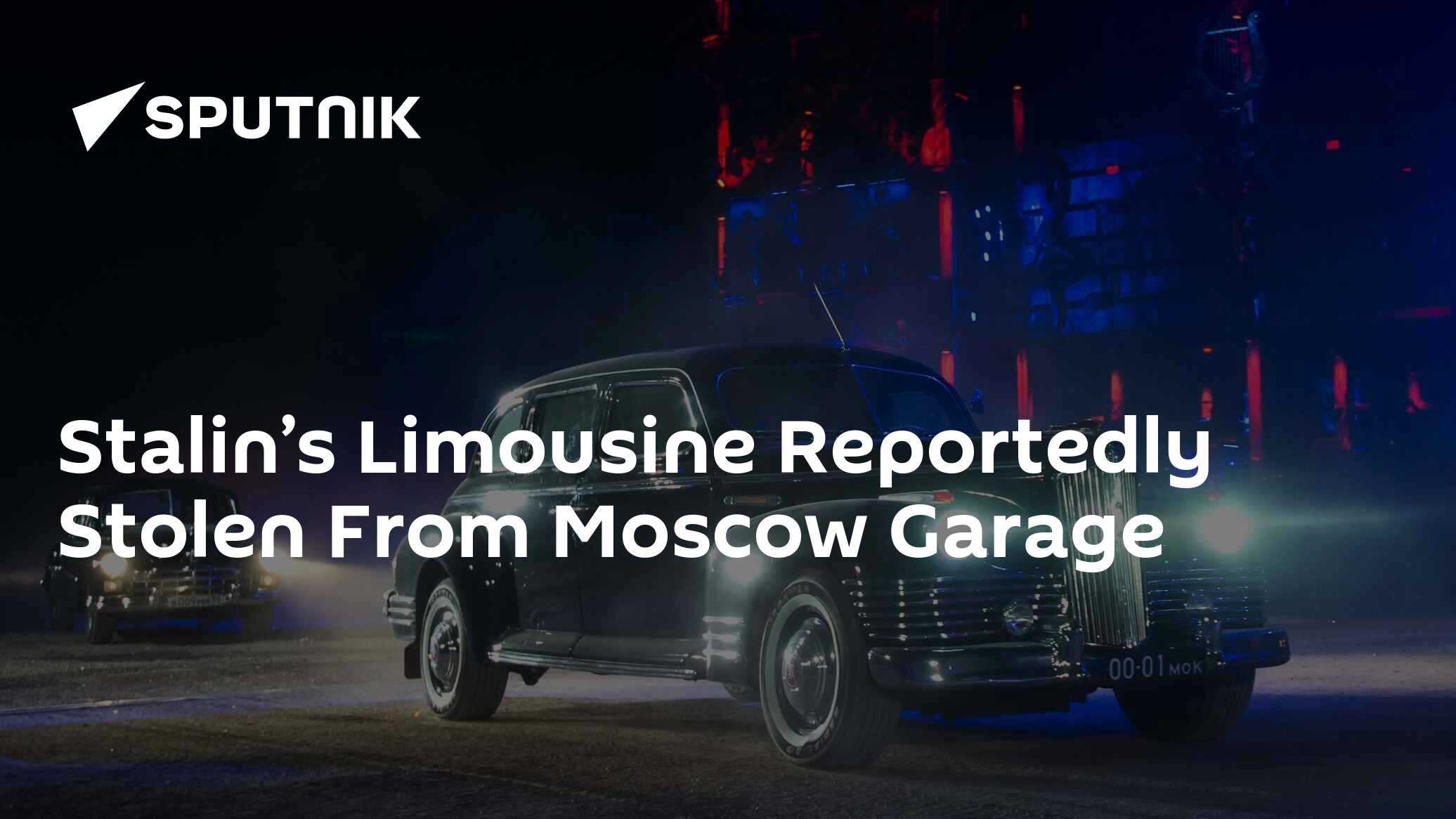 Stalin’s Limousine Reportedly Stolen From Moscow Garage - 27.12.2019 ...
