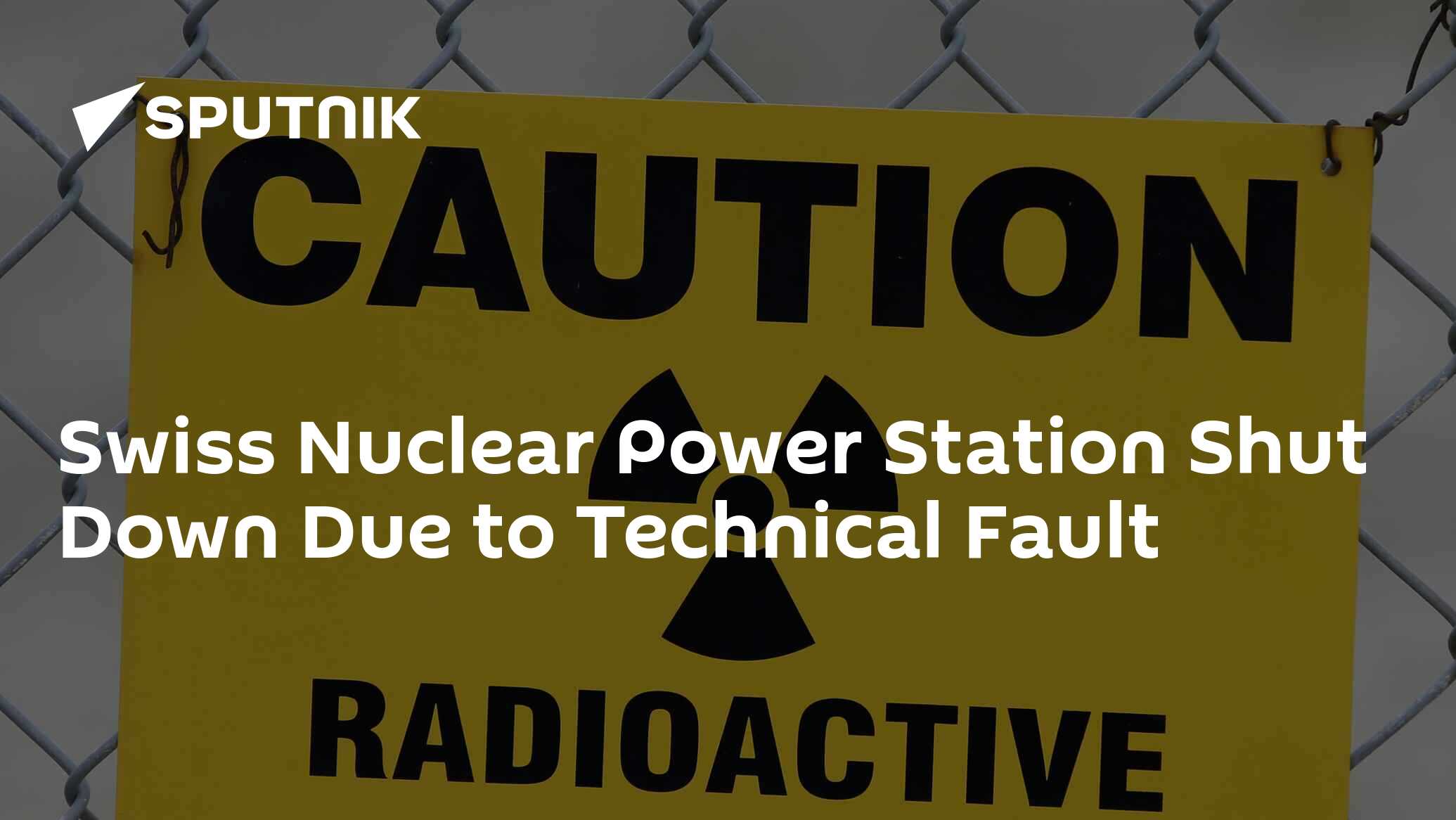 Swiss Nuclear Power Station Shut Down Due to Technical Fault - 28.12. ...