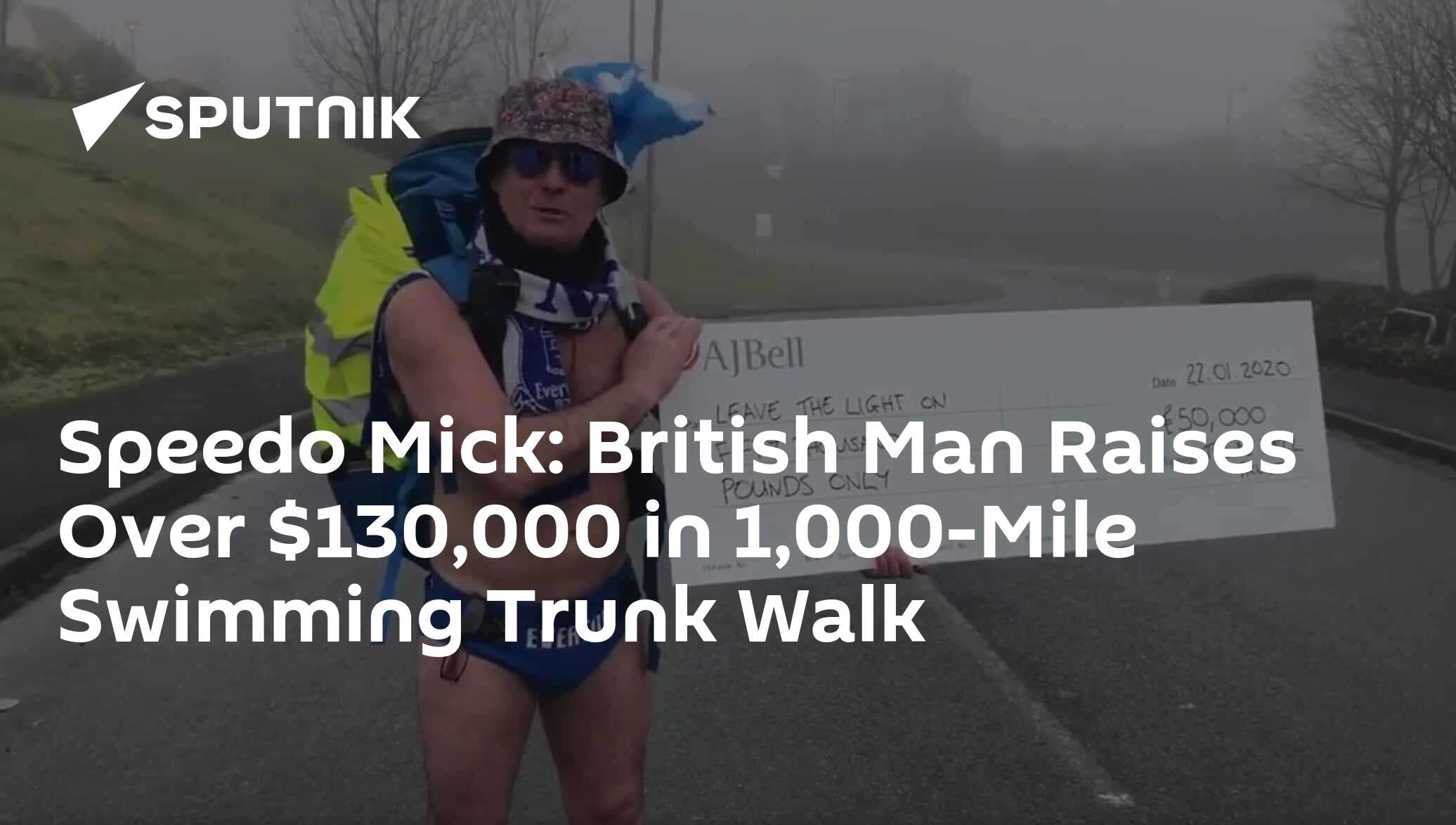Speedo Mick: British Man Raises Over $130,000 in 1,000-Mile Swimming ...