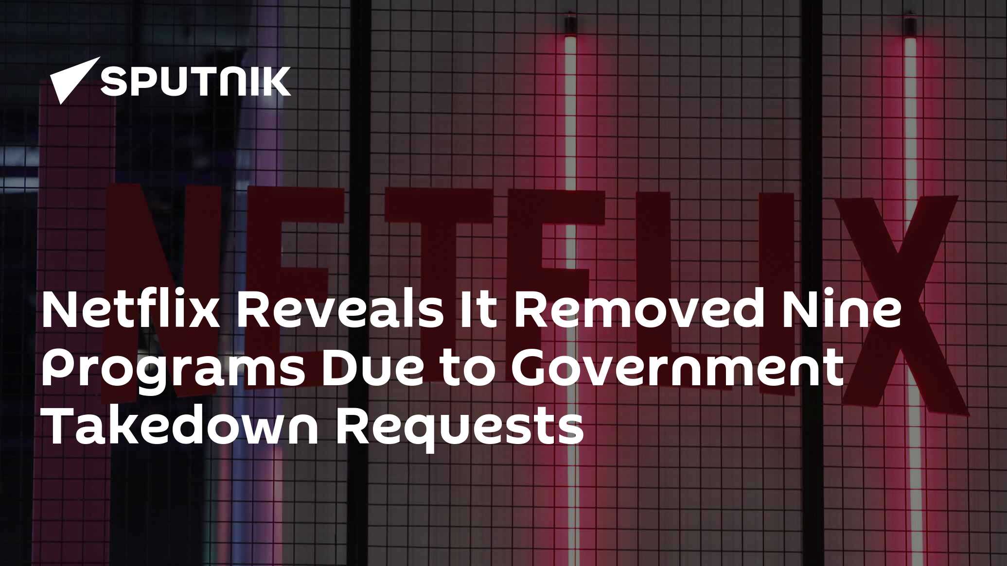 Netflix Reveals It Removed Nine Programs Due to Government Takedown ...