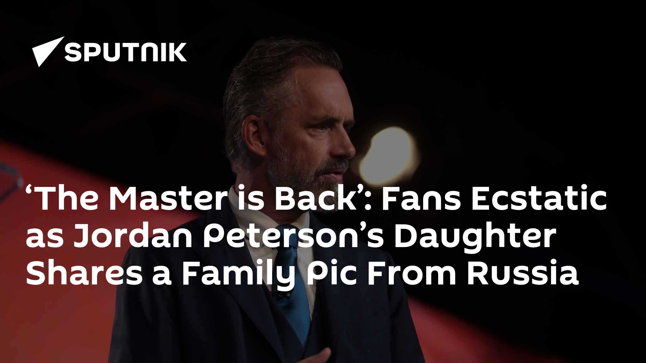 ‘The Master is Back’: Fans Ecstatic as Jordan Peterson’s Daughter ...