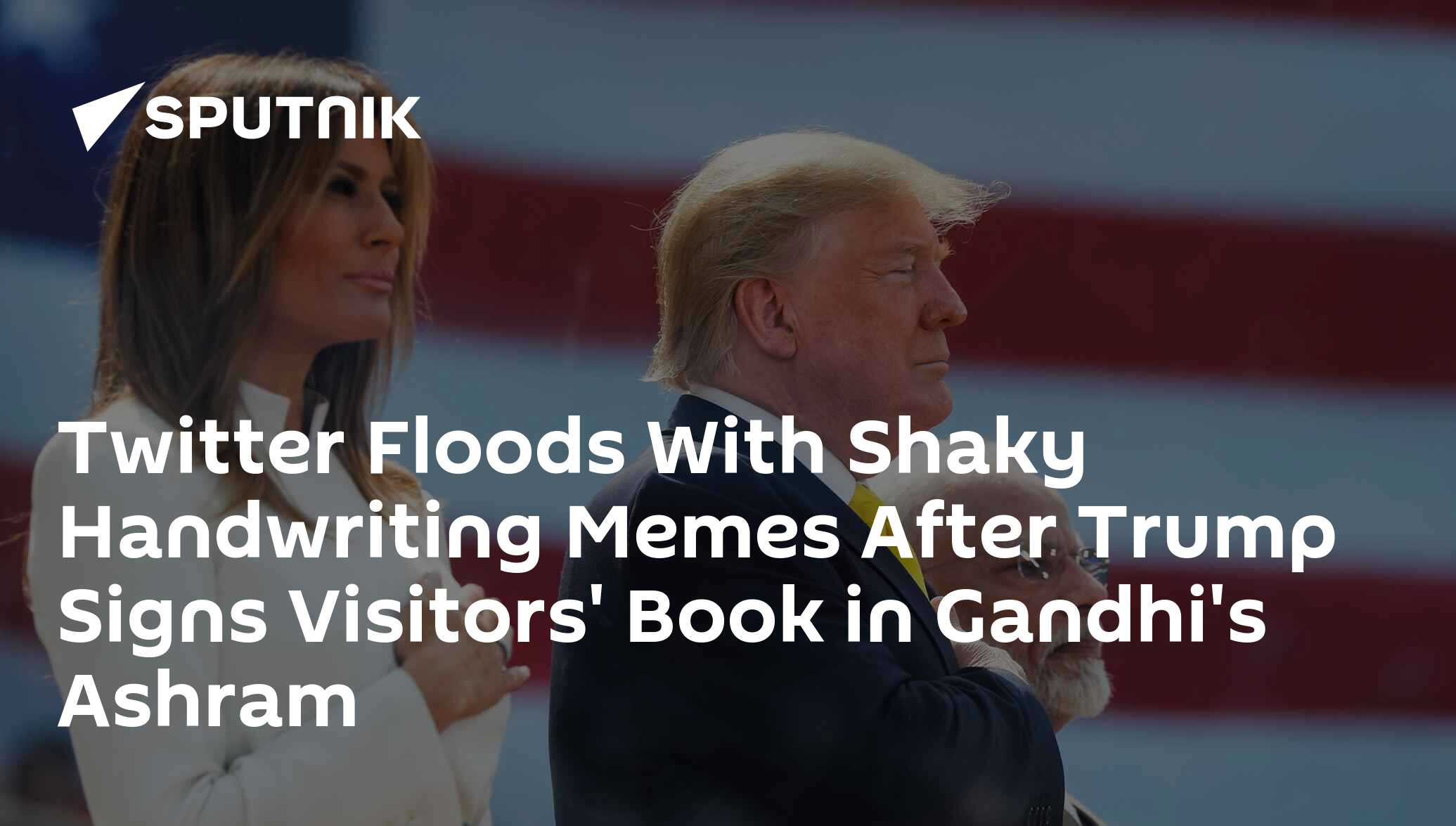 Twitter Floods With Shaky Handwriting Memes After Trump Signs Visitors ...