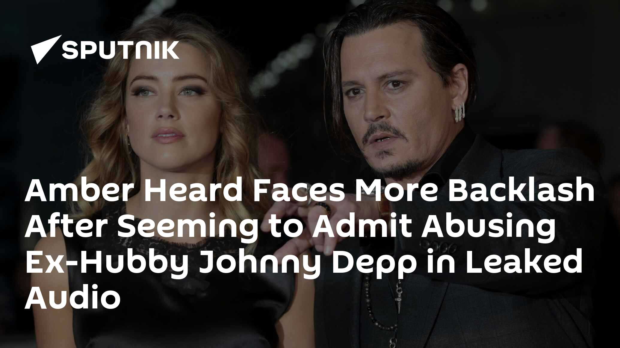 Amber Heard Faces More Backlash After Seeming to Admit Abusing Ex-Hubby Johnny Depp in Leaked ...
