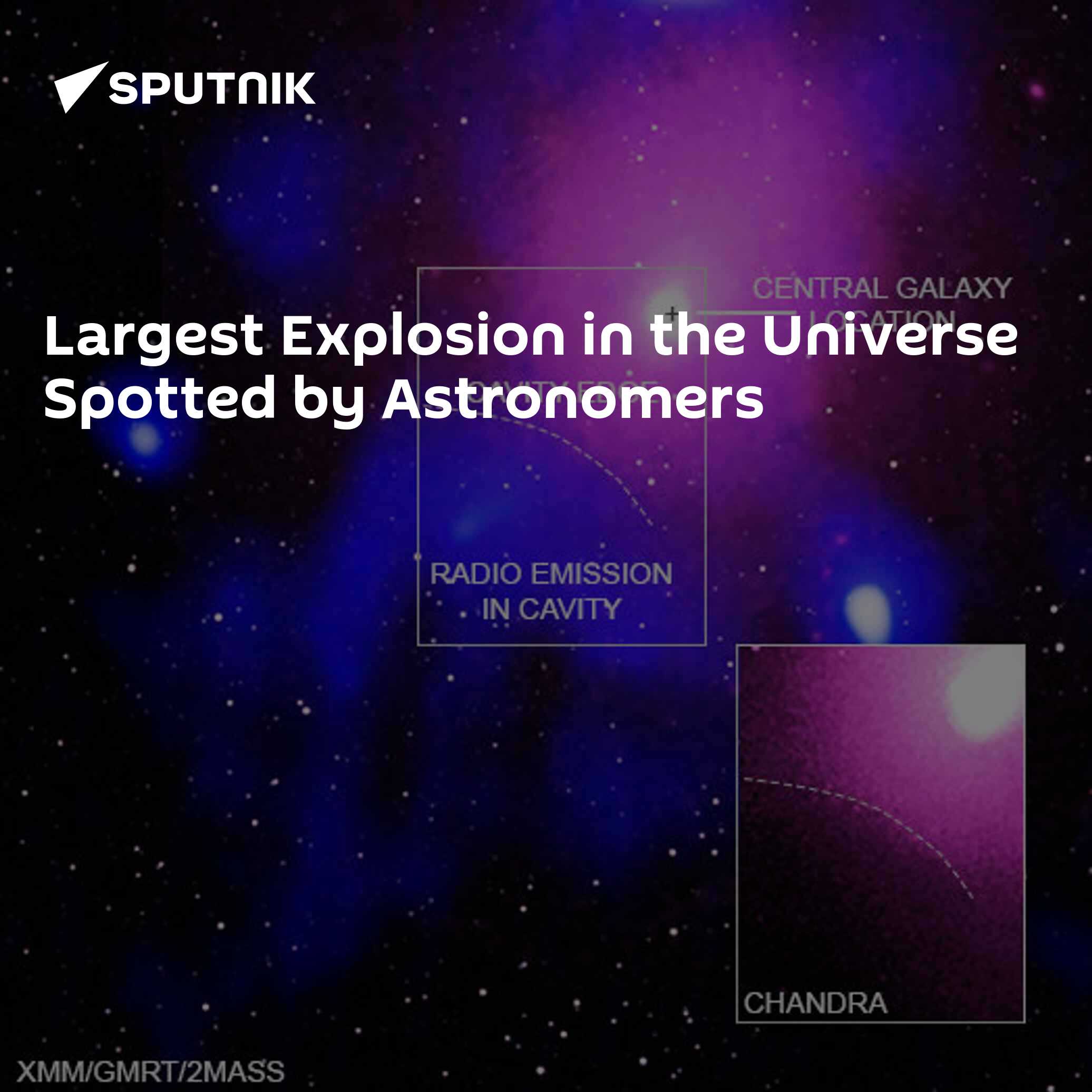 Largest Explosion in the Universe Spotted by Astronomers