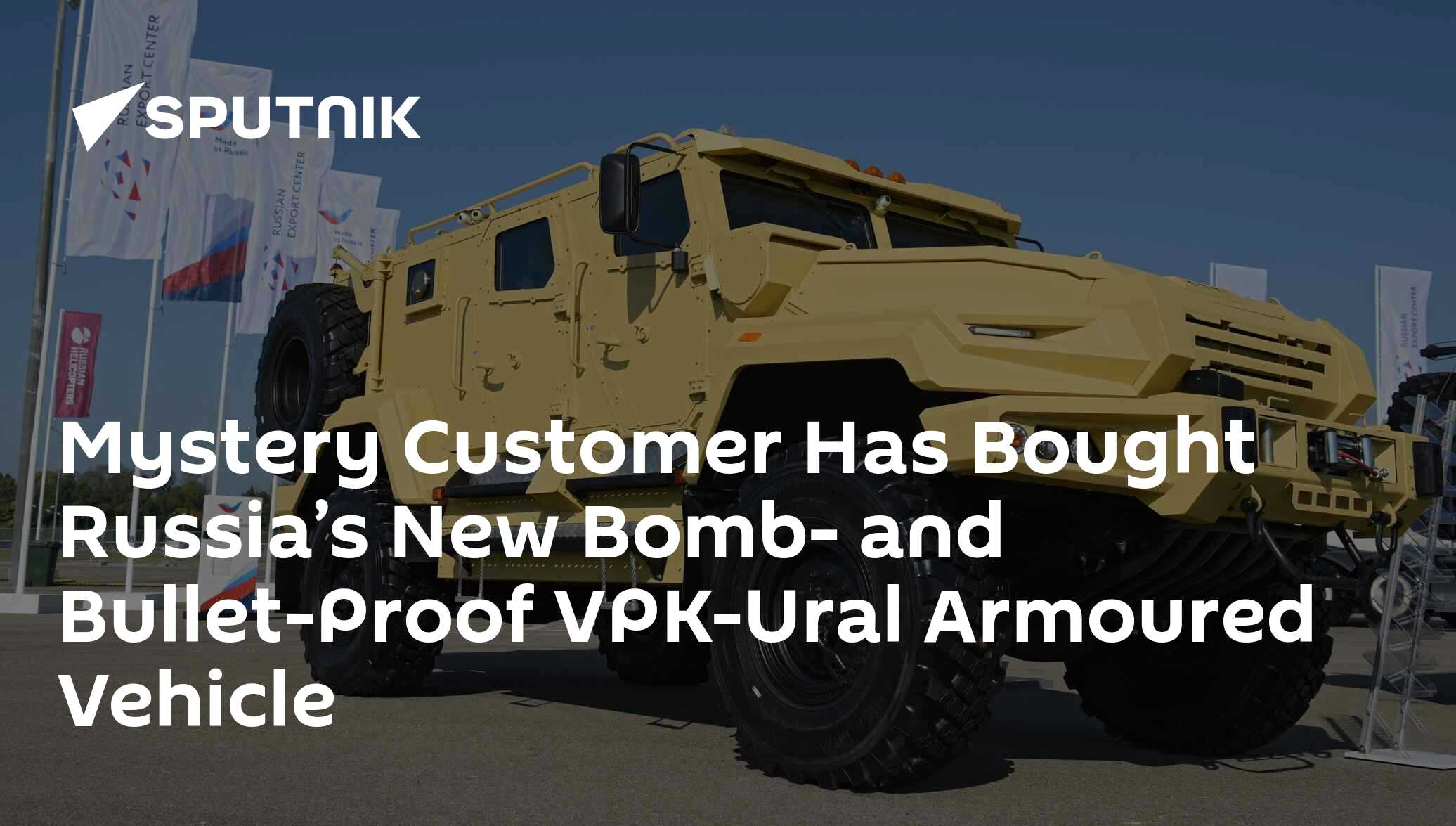 Mystery Customer Has Bought Russia’s New Bomb- and Bullet-Proof VPK ...