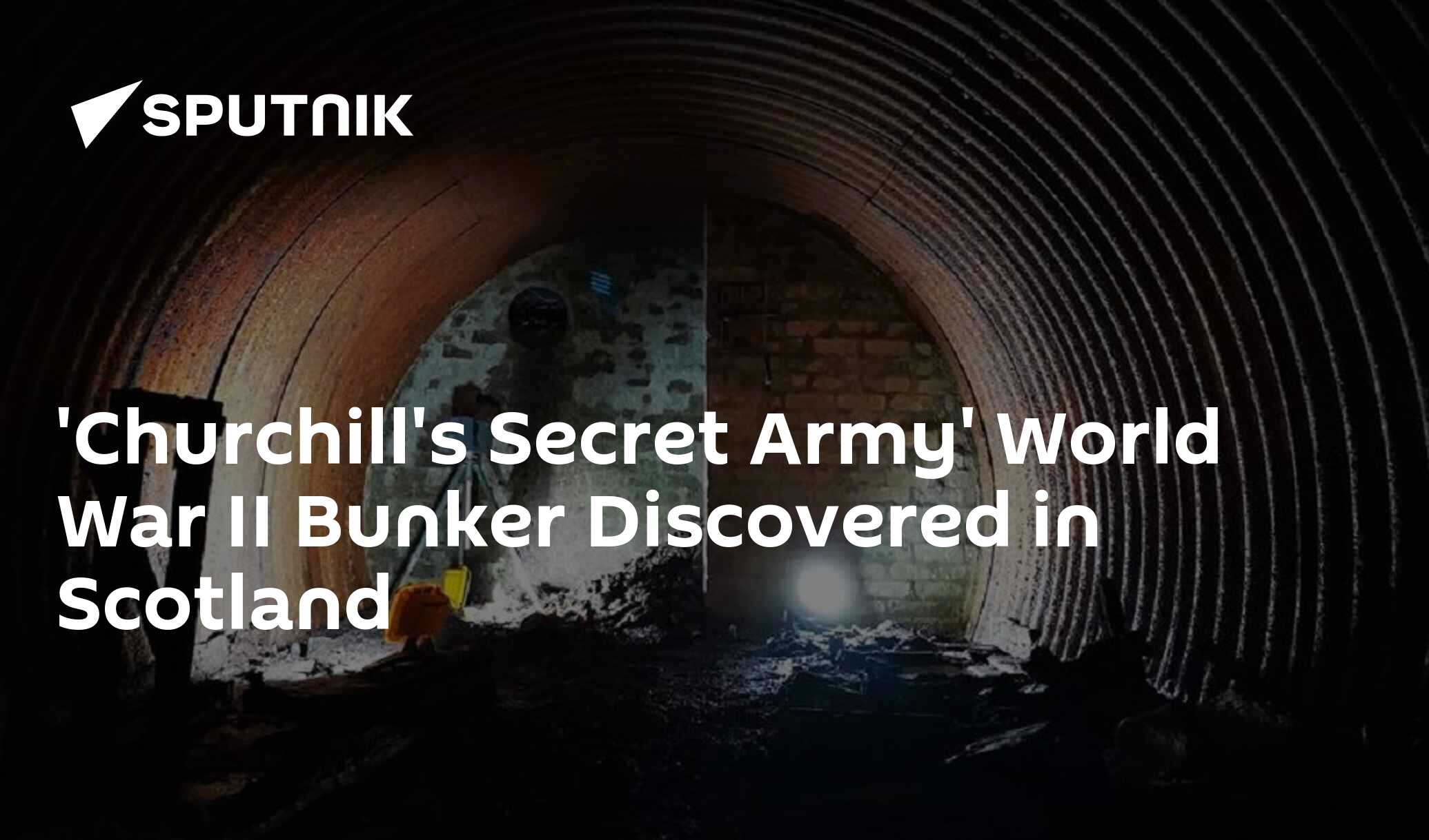 'Churchill's Secret Army' World War II Bunker Discovered in Scotland ...