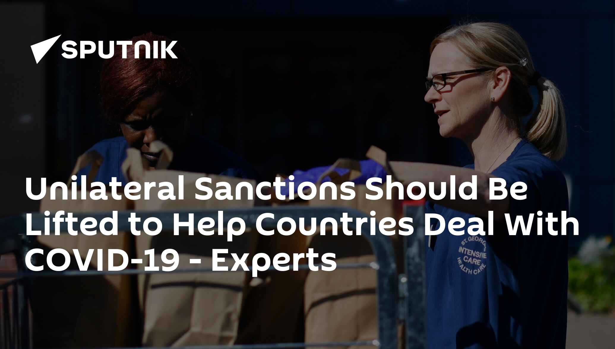Unilateral Sanctions Should Be Lifted to Help Countries Deal With COVID ...