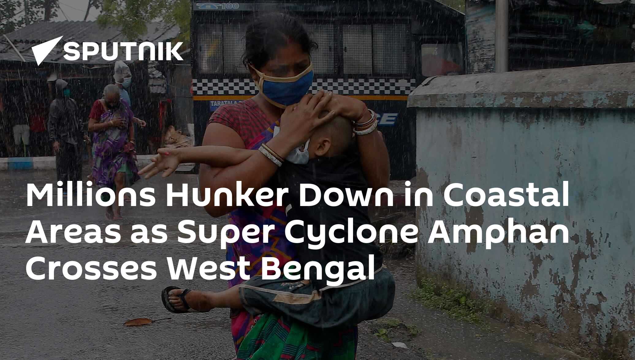 Millions Hunker Down in Coastal Areas as Super Cyclone Amphan Crosses ...