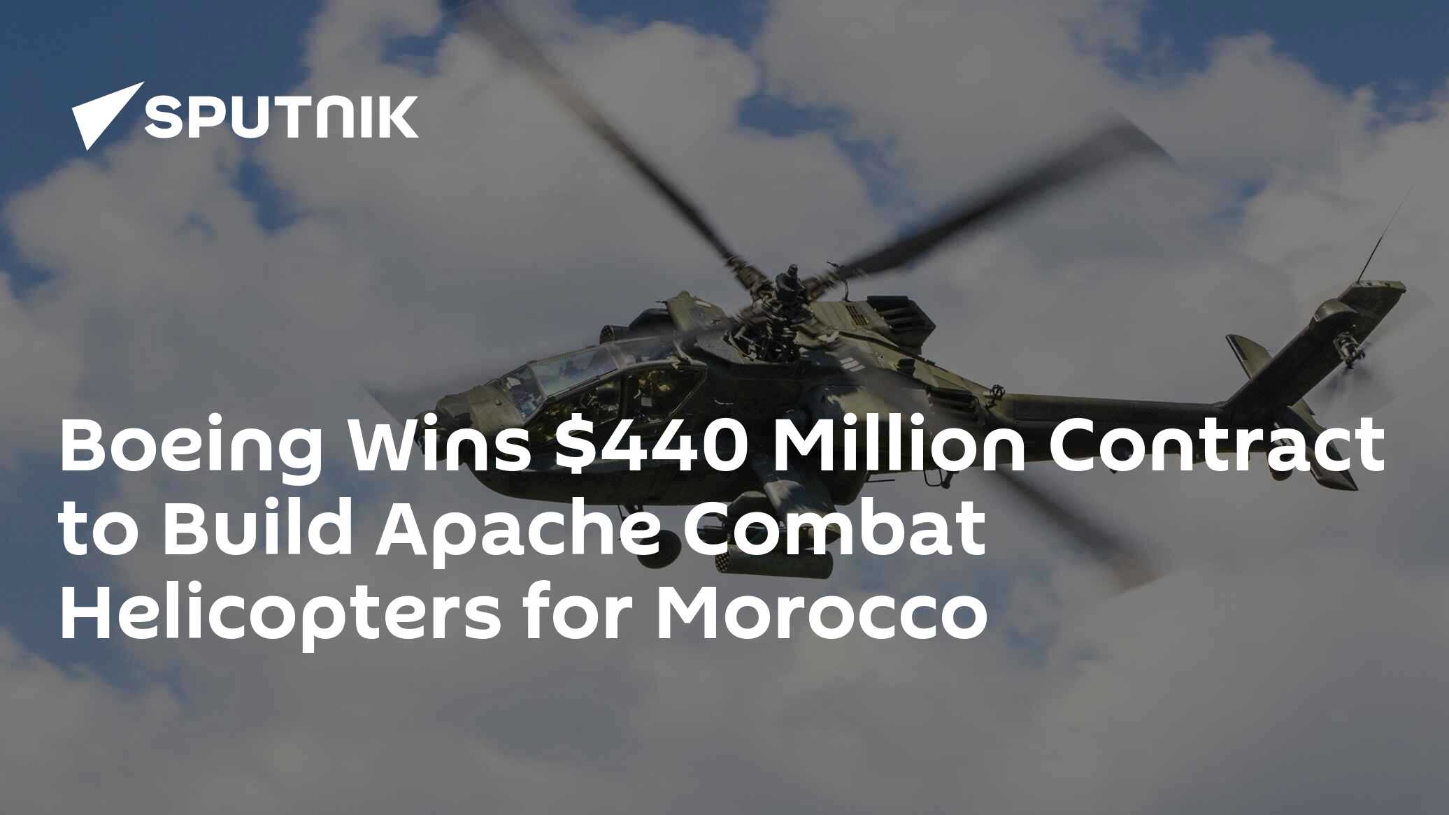 Boeing Wins $440 Million Contract to Build Apache Combat Helicopters ...