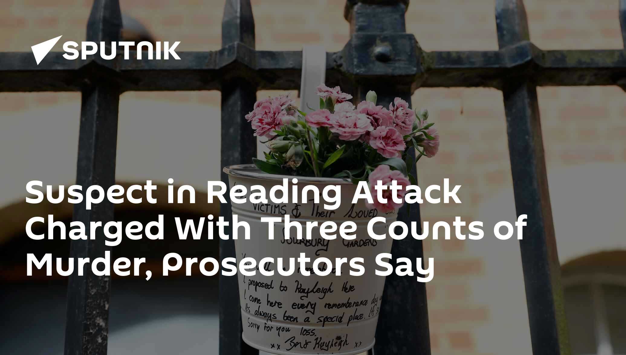 Suspect in Reading Attack Charged With Three Counts of Murder ...