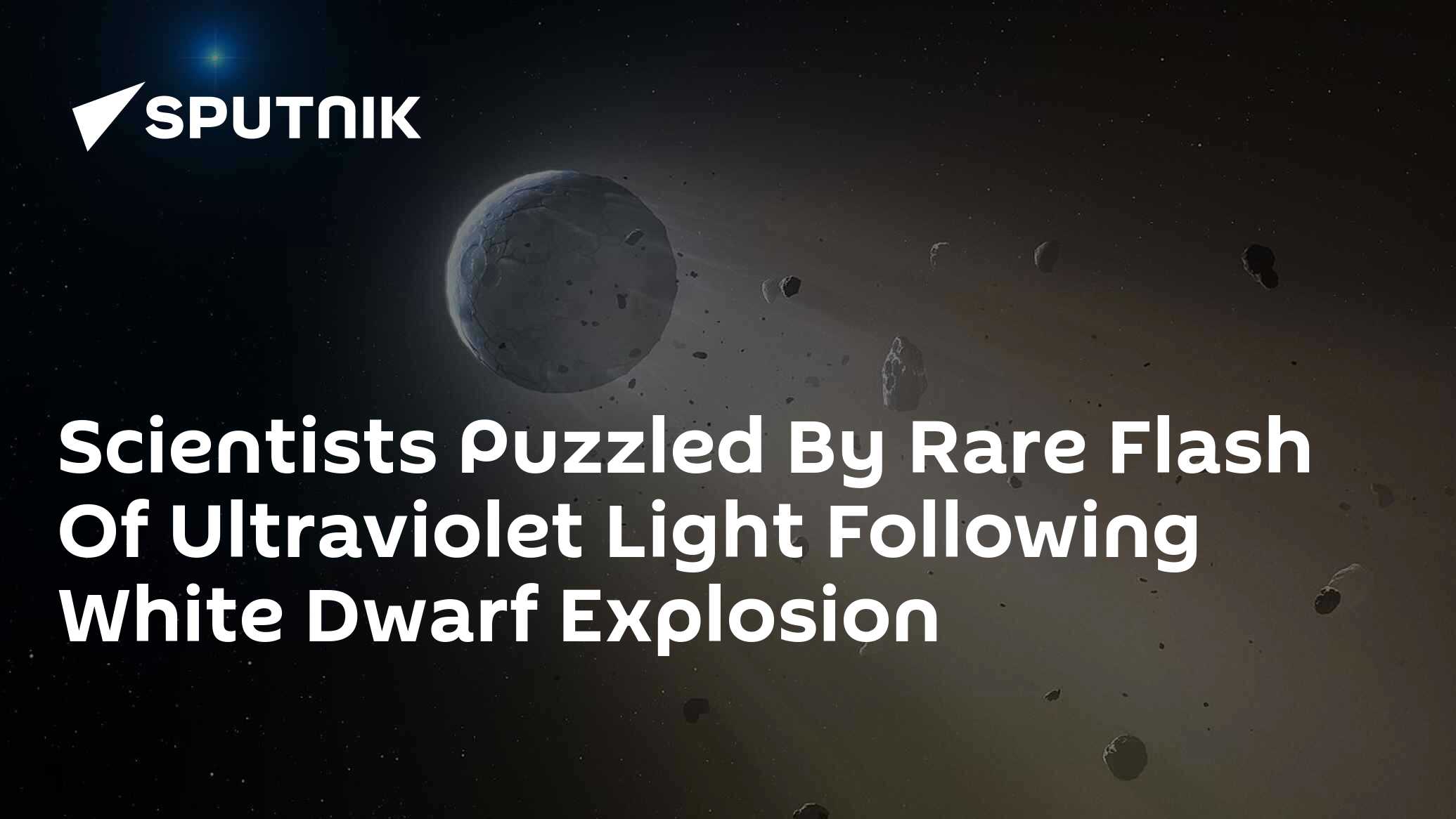 Scientists Puzzled By Rare Flash Of Ultraviolet Light Following White ...