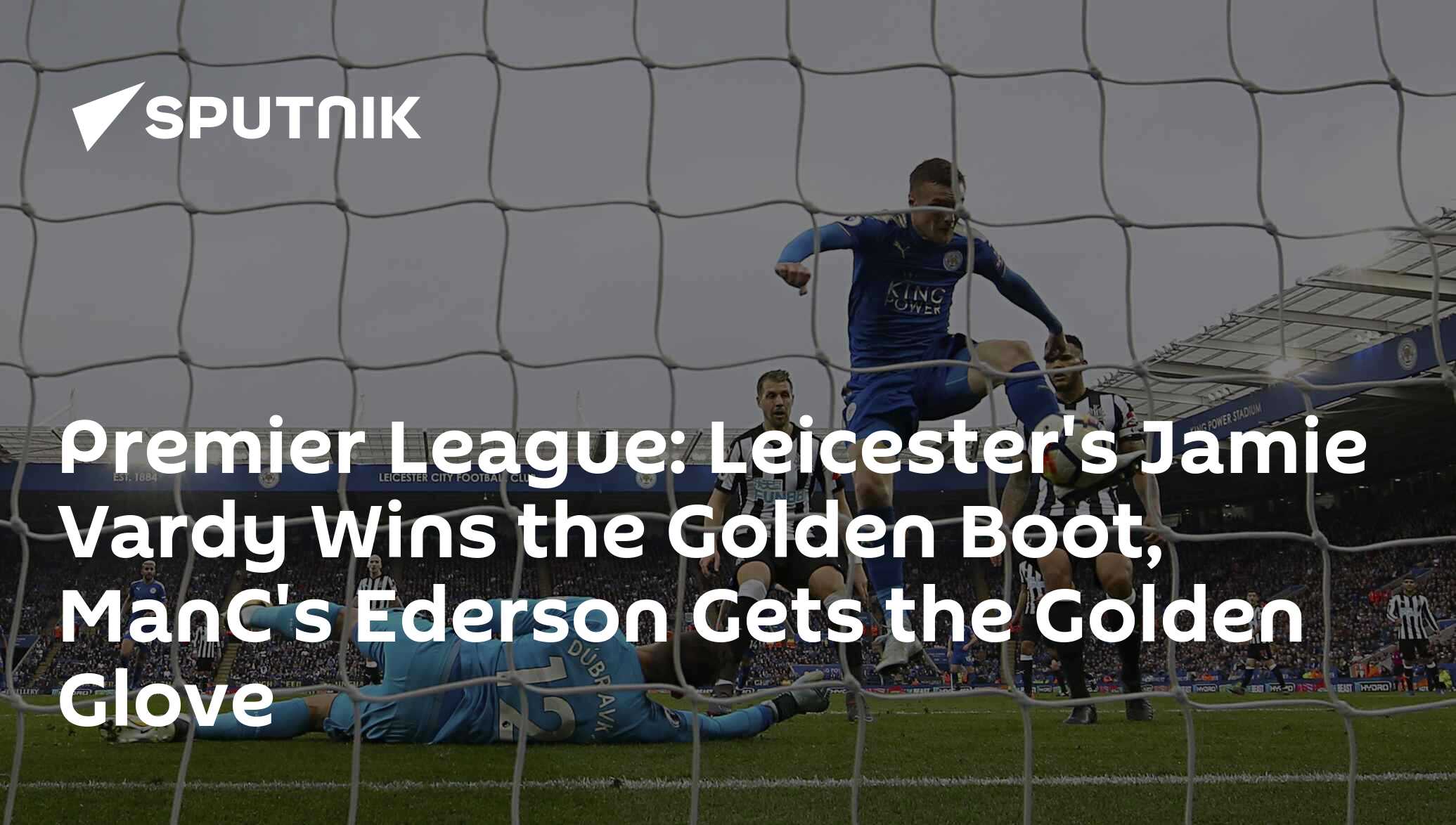 Premier League: Leicester's Jamie Vardy Wins the Golden Boot, ManC's ...