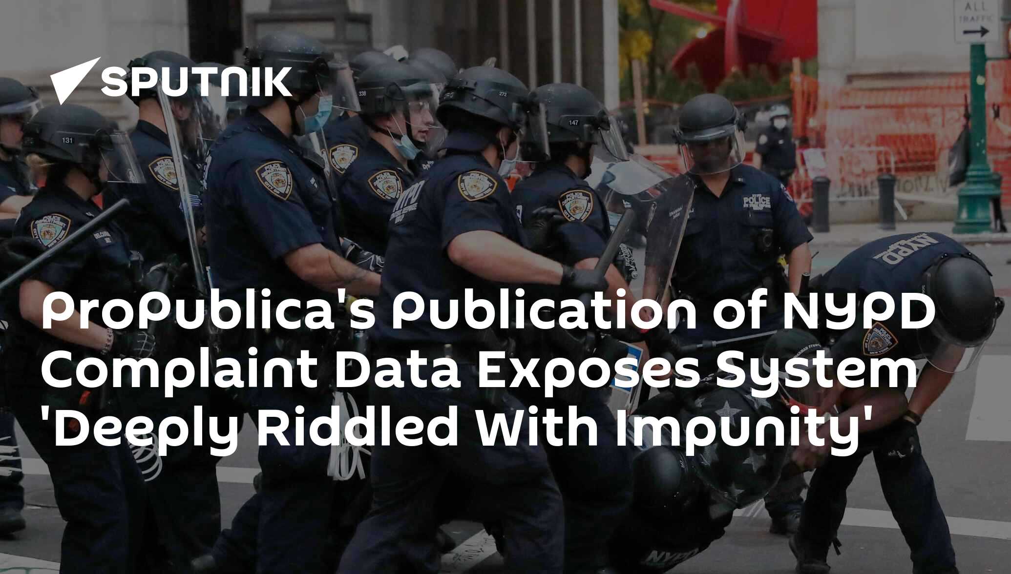 ProPublica's Publication of NYPD Complaint Data Exposes System 'Deeply ...