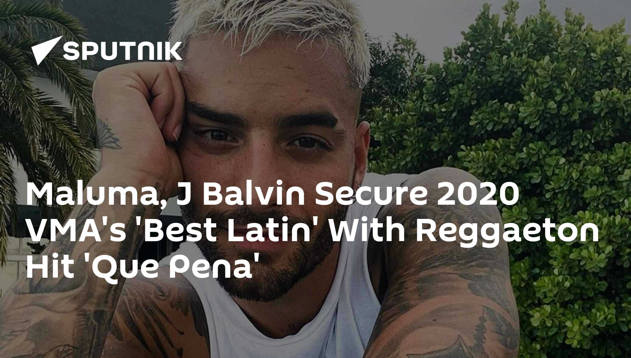 Maluma, J Balvin Secure 2020 VMA's 'Best Latin' With Reggaeton Hit 'Que ...