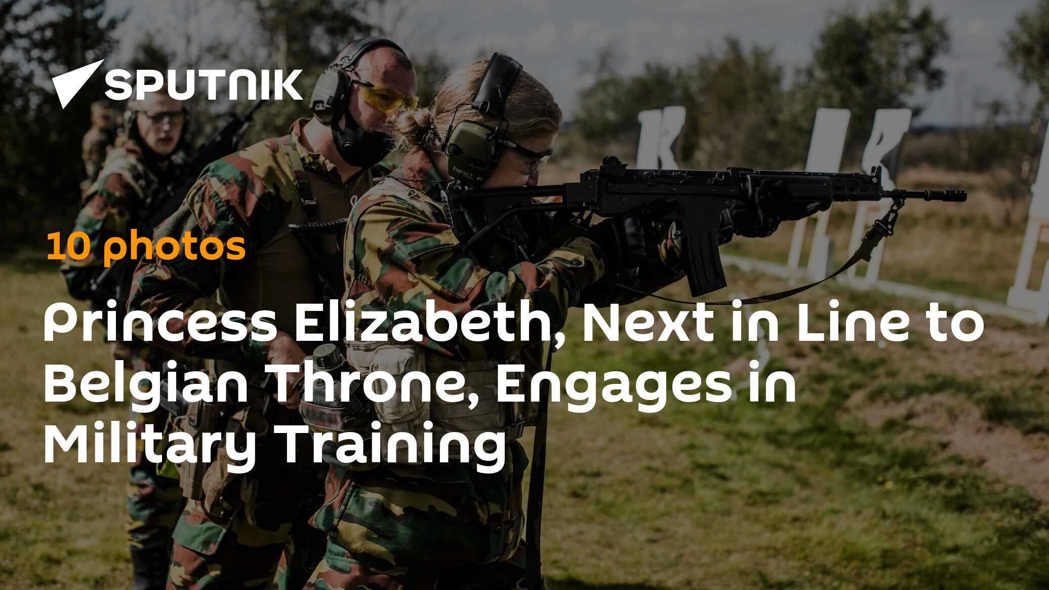 Princess Elizabeth, Next in Line to Belgian Throne, Engages in Military ...