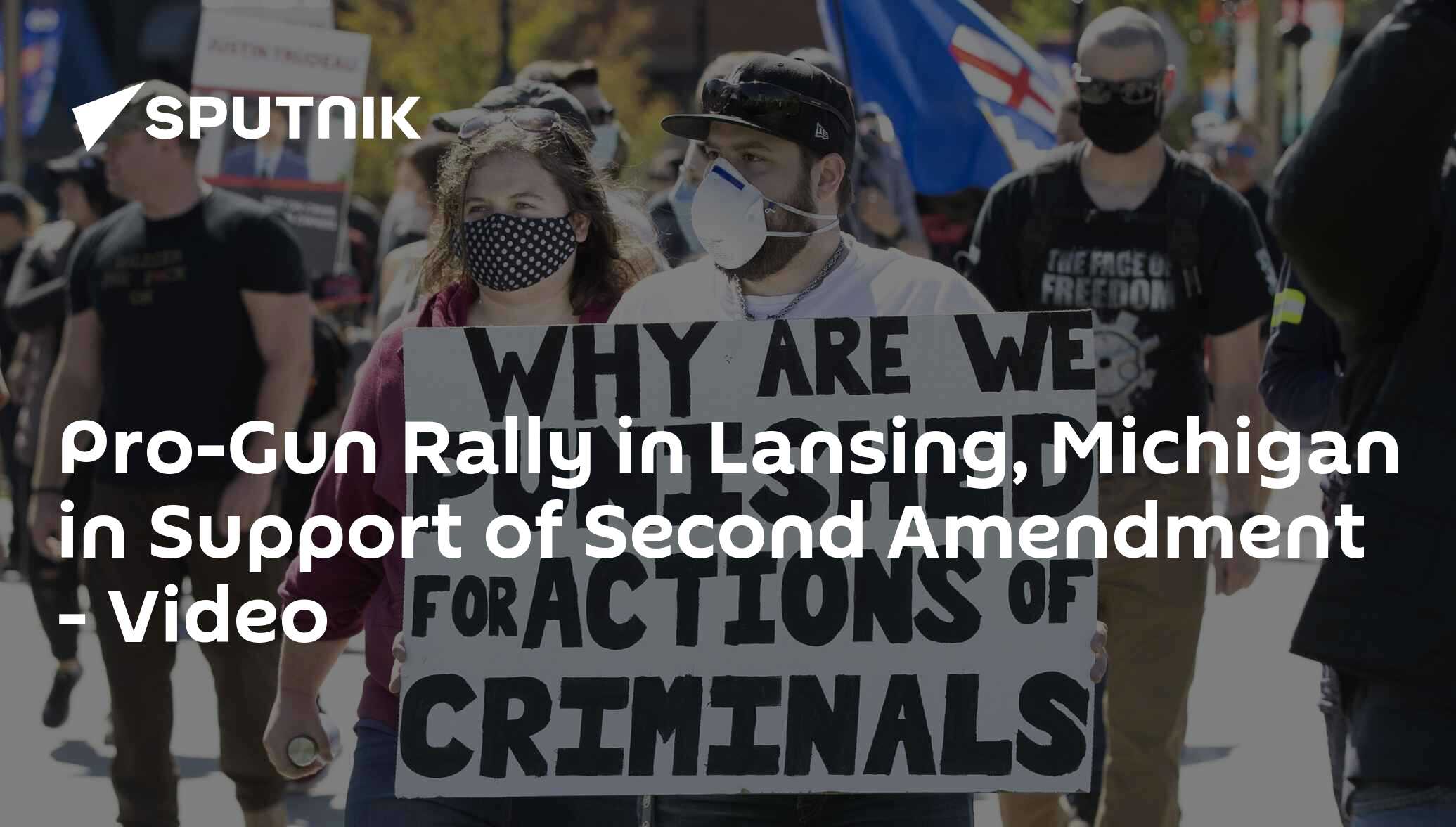 Pro-Gun Rally in Lansing, Michigan in Support of Second Amendment ...