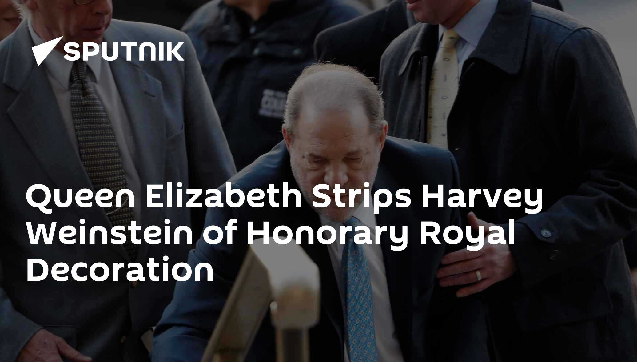 Queen Elizabeth Strips Harvey Weinstein of Honorary Royal Decoration