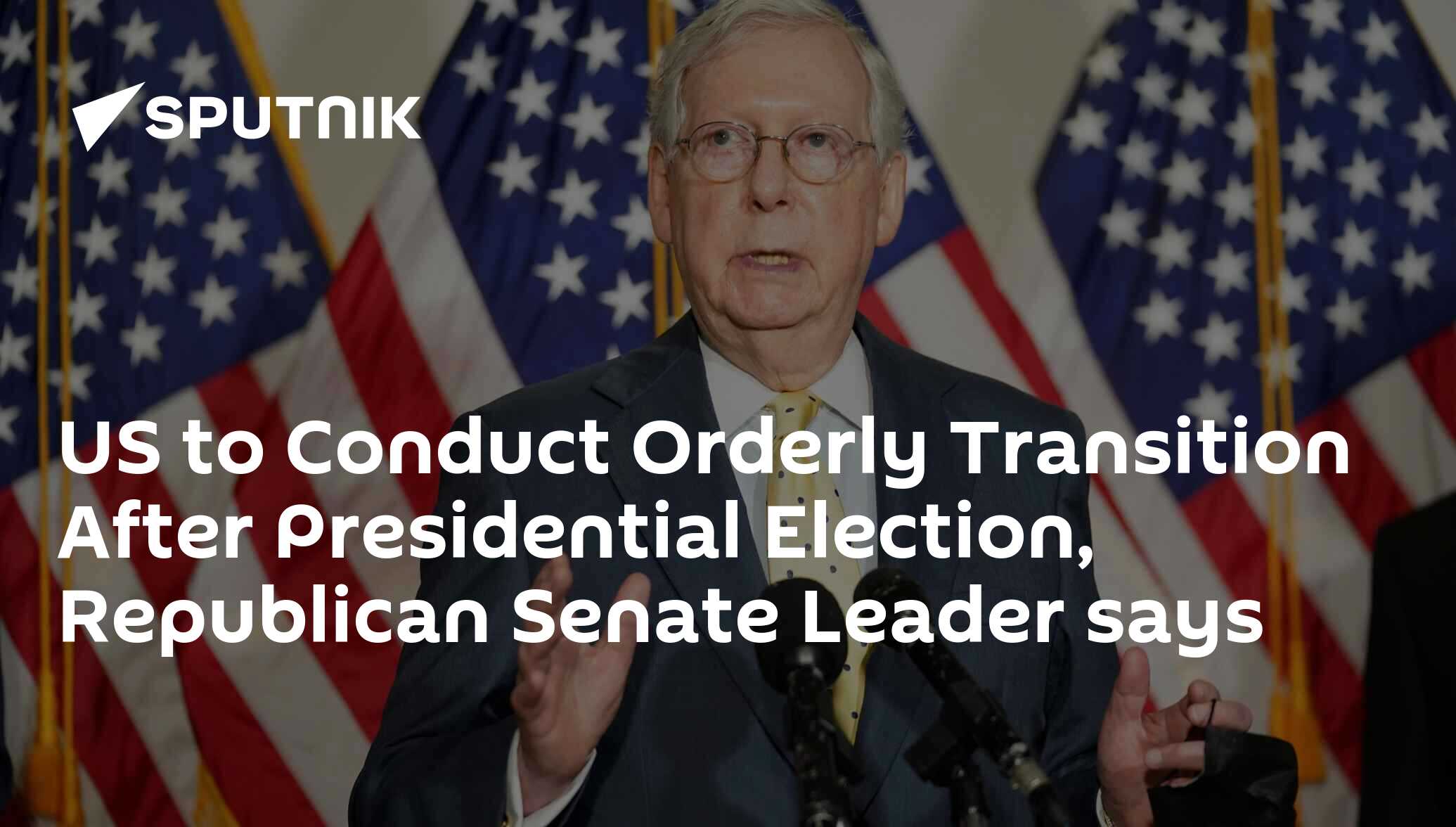 US to Conduct Orderly Transition After Presidential Election ...