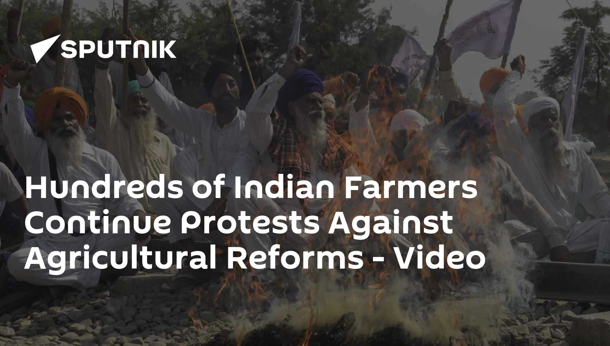 Hundreds of Indian Farmers Continue Protests Against Agricultural ...