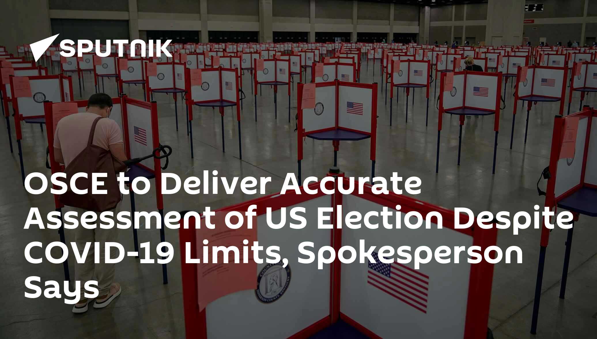 OSCE to Deliver Accurate Assessment of US Election Despite COVID-19 ...